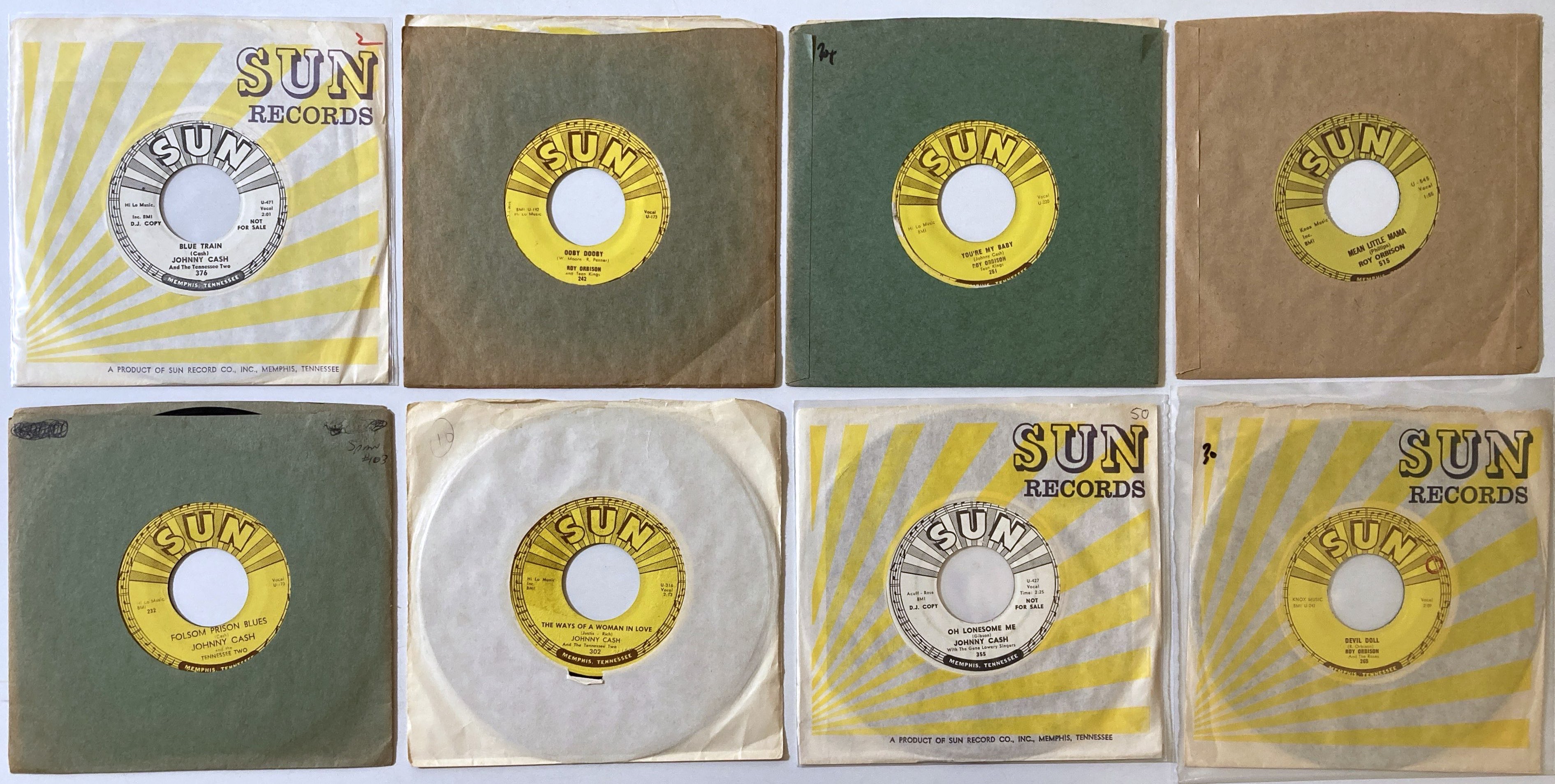 Lot 233 - SUN RECORDS COLLECTION - JOHNNY CASH & ROY