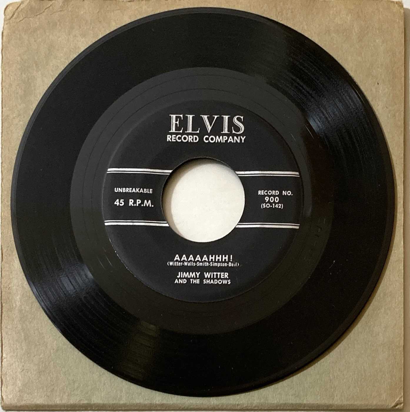 Lot 247 - JIMMY WITTER AND THE SHADOWS - IF YOU LOVE