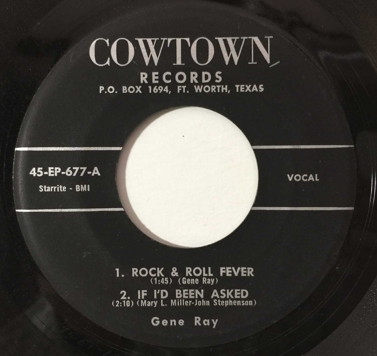 Lot 140 - GENE RAY - ROCK & ROLL FEVER 7" EP