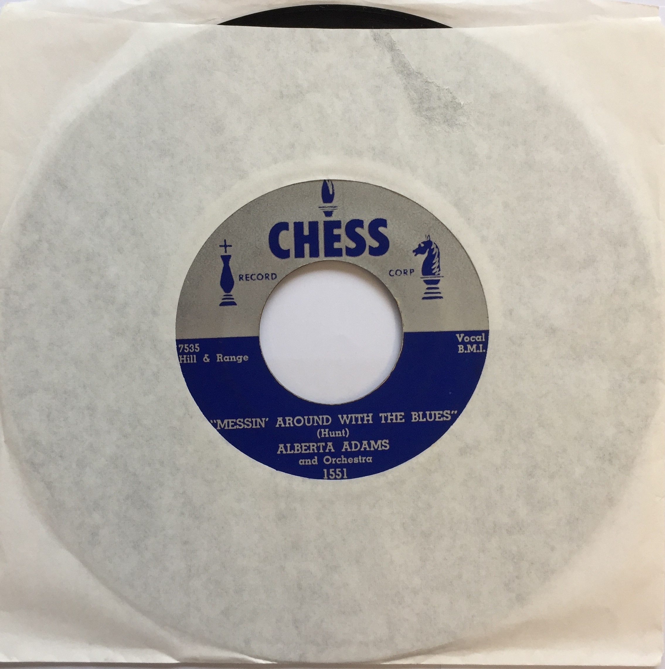 Lot 154 - ALBERTA ADAMS - MESSIN' AROUND WITH THE