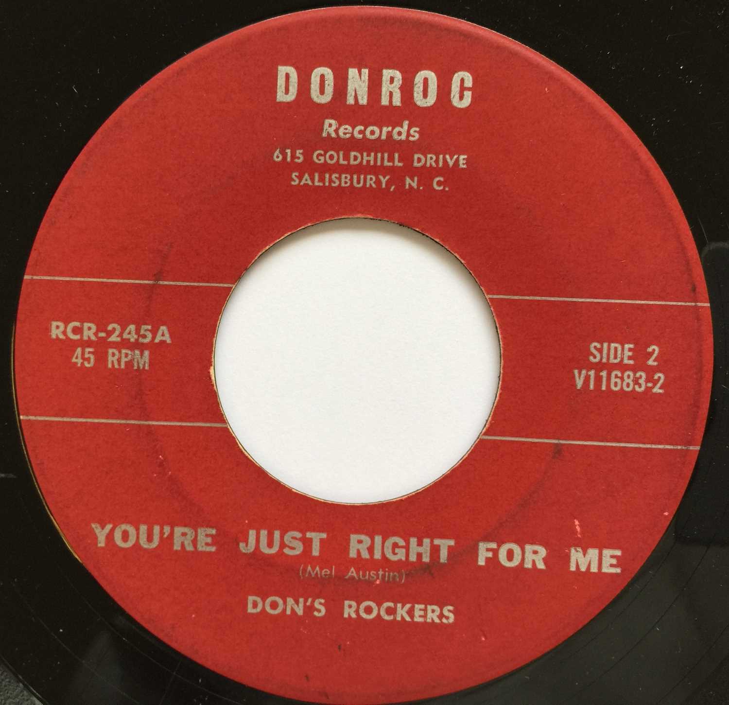 Lot 192 - DON'S ROCKERS - YOU'RE JUST RIGHT FOR ME ON