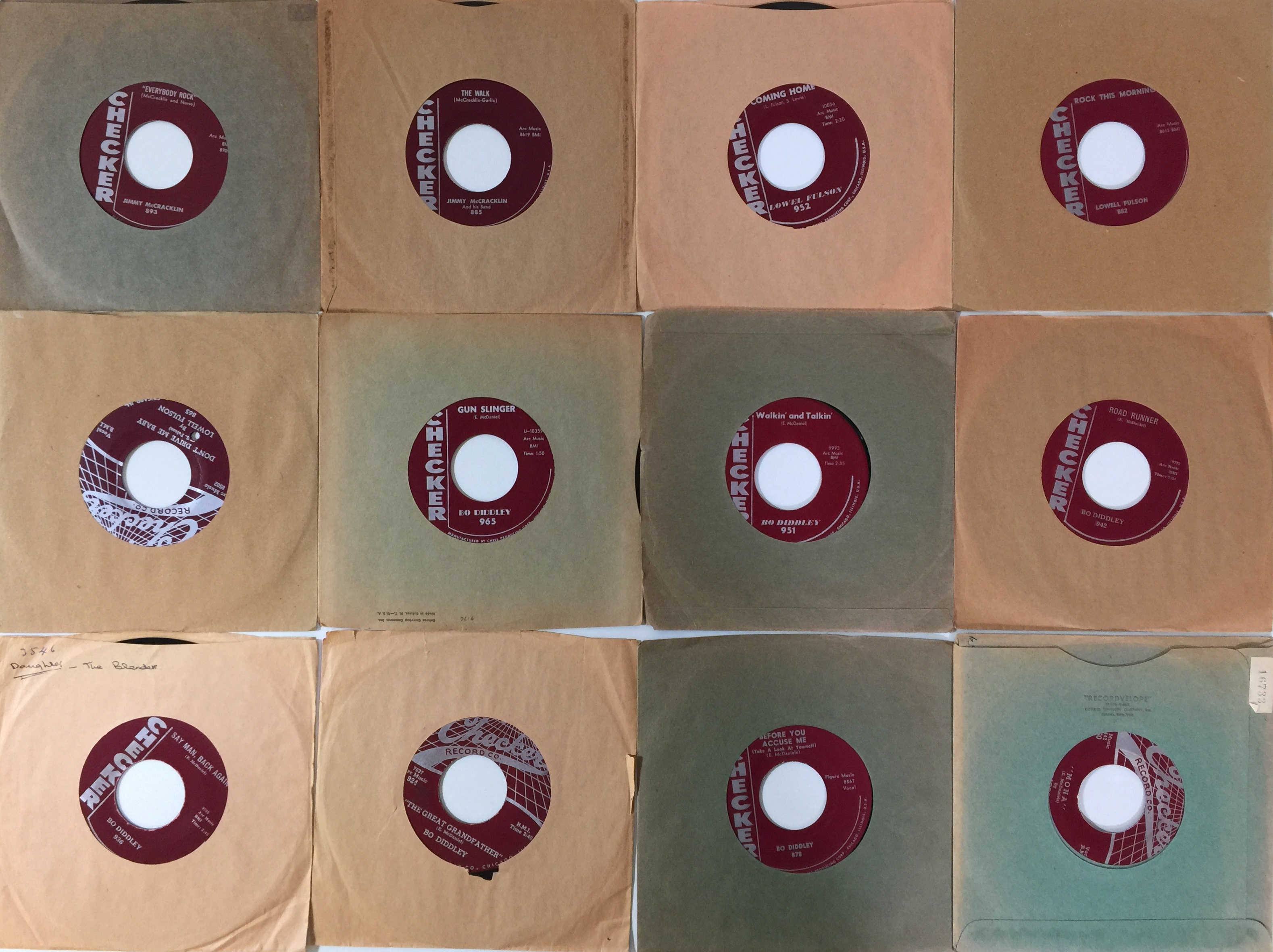 Lot 178 - CHECKER - 7" COLLECTION