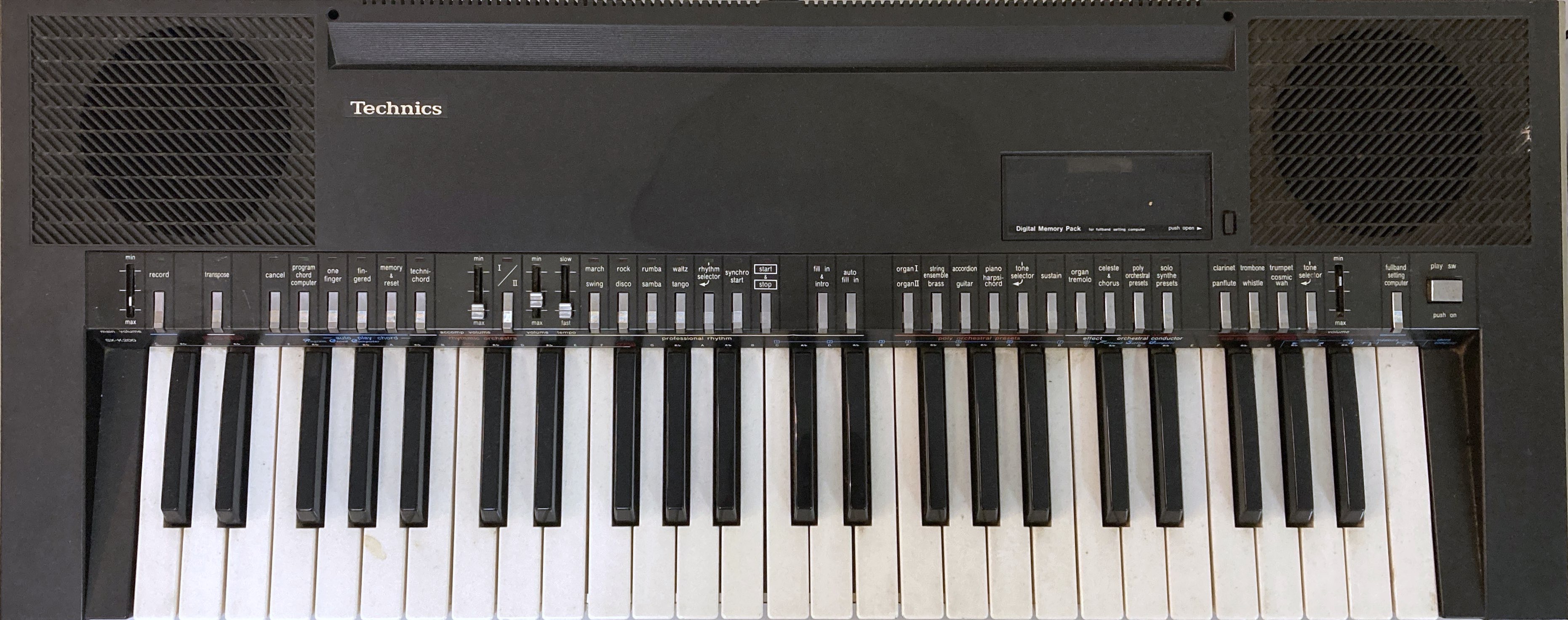 Lot 29 - FOUR KEYBOARDS (YAMAHA/TECHNICS).