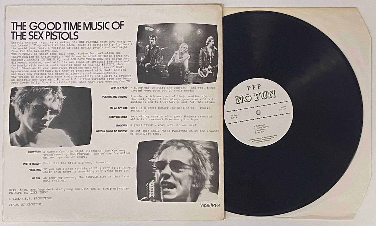 Lot 41 Sex Pistols No Fun Lp Original Uk Private 0472