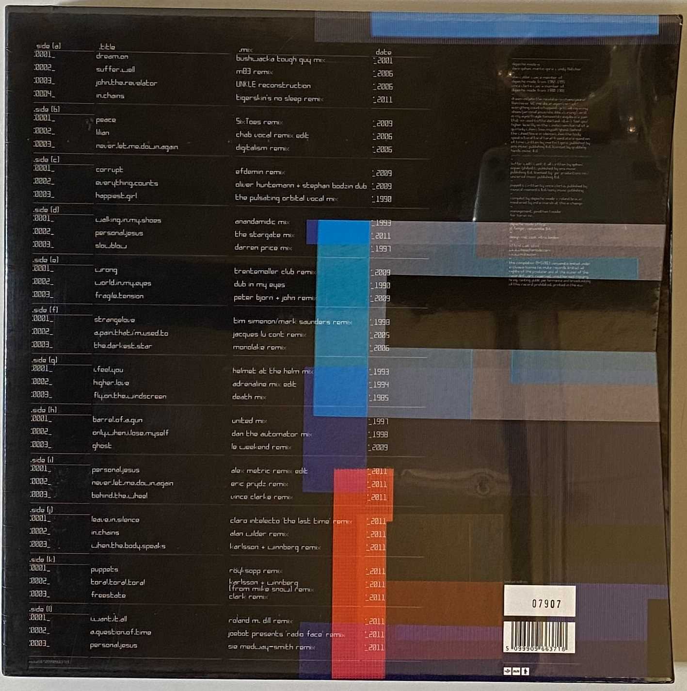 Lot 756 - DEPECHE MODE - REMIXES 2. 81-11 LIMITED