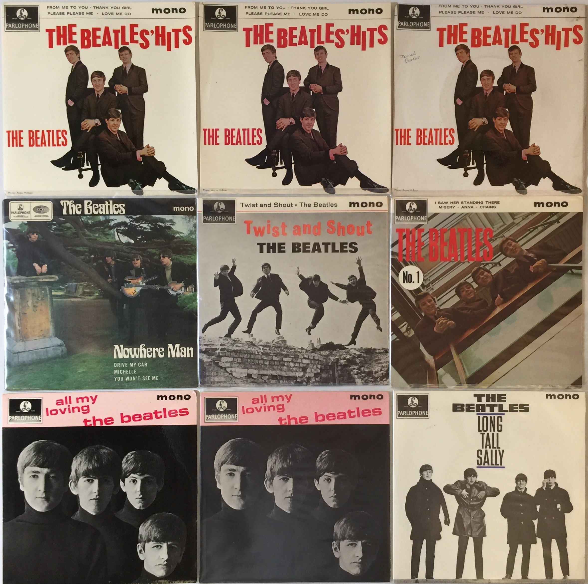 Lot 27 - THE BEATLES - EP COLLECTION