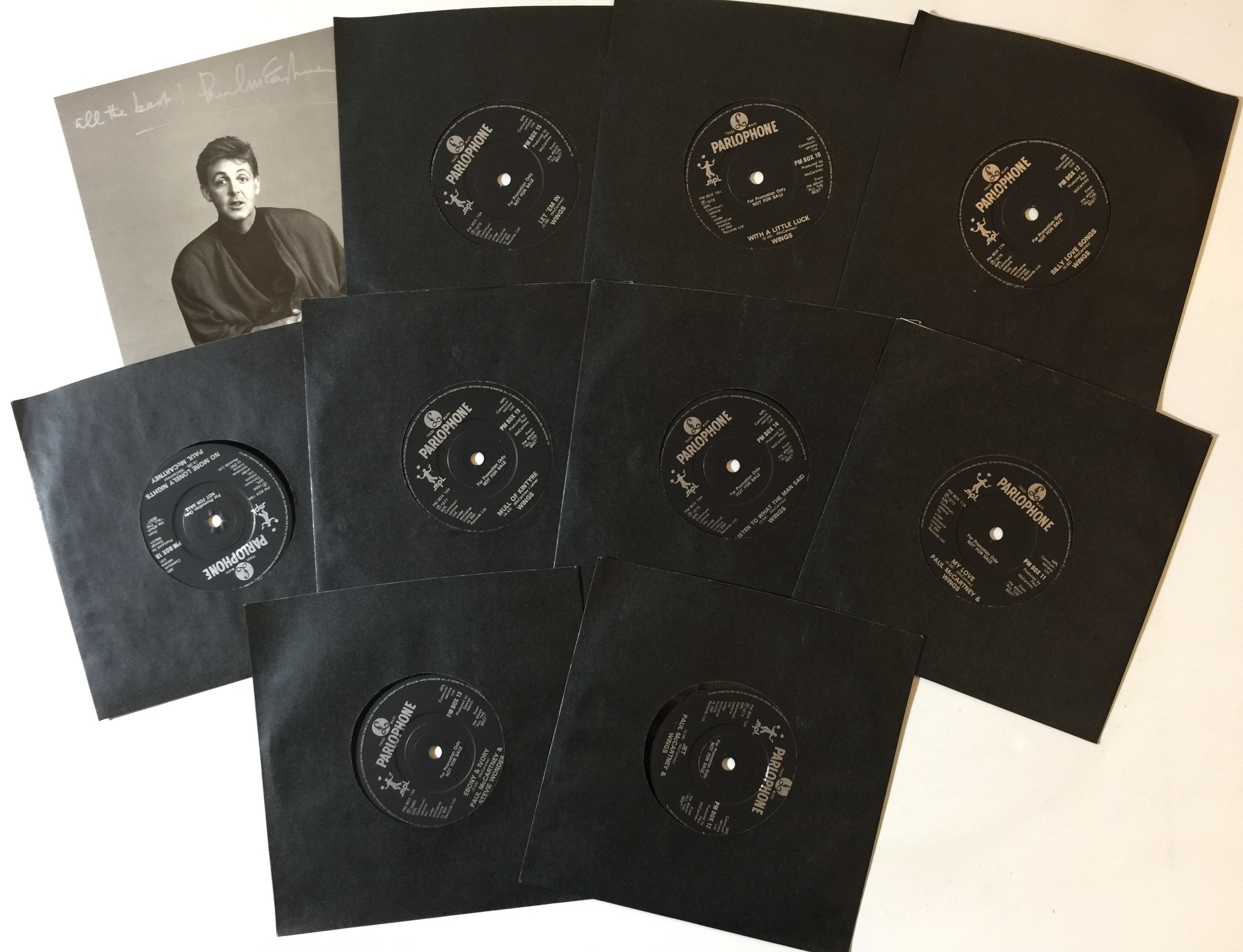 Lot 40 - PAUL MCCARTNEY - LIMITED EDITION 7" BOX SETS