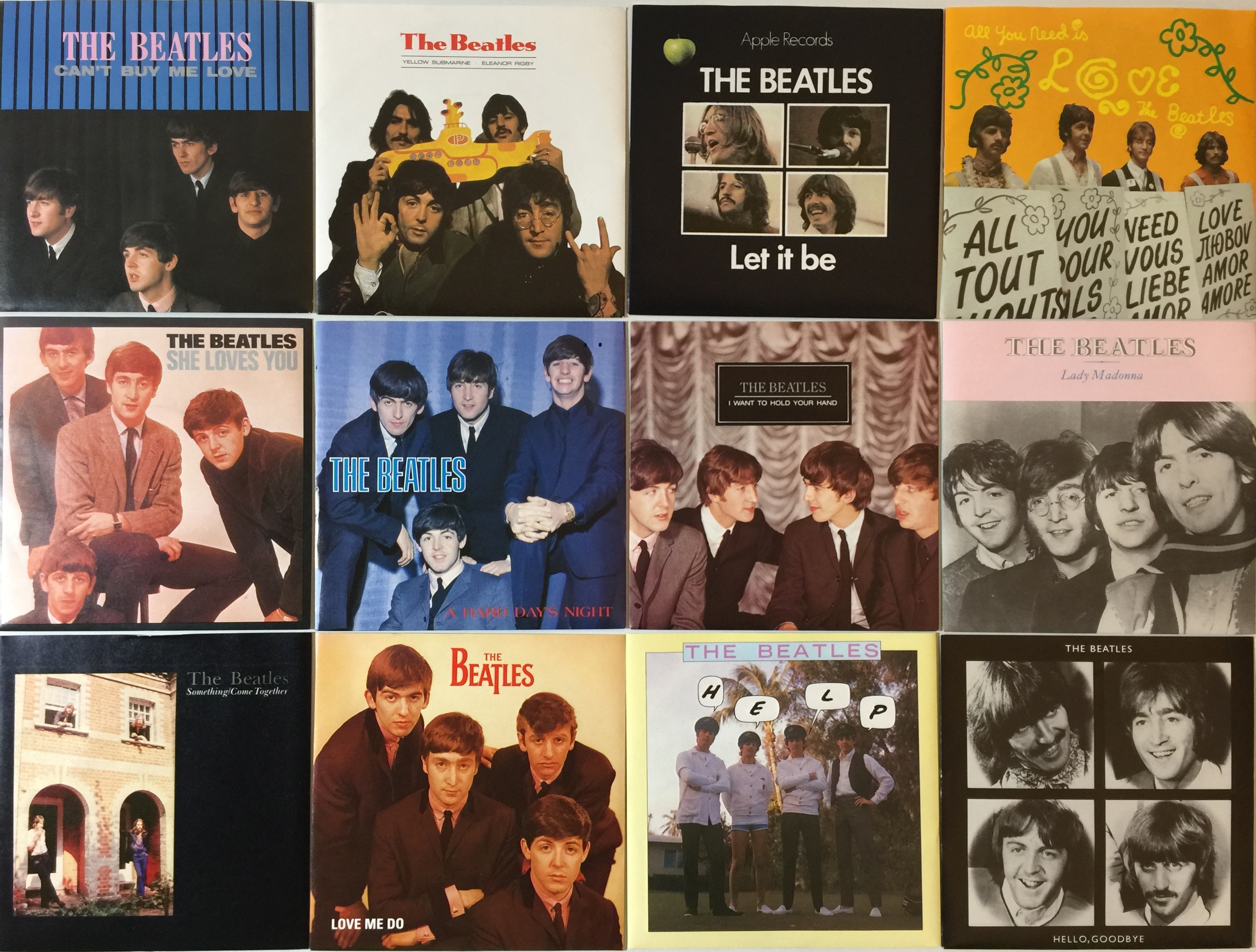 Lot 43 - THE BEATLES - THE BEATLES SINGLES COLLECTION