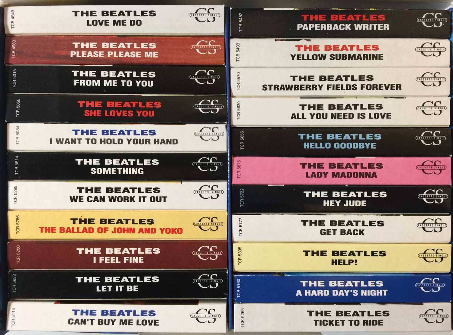 Lot 48 - THE BEATLES - CASSETTE BOX SETS