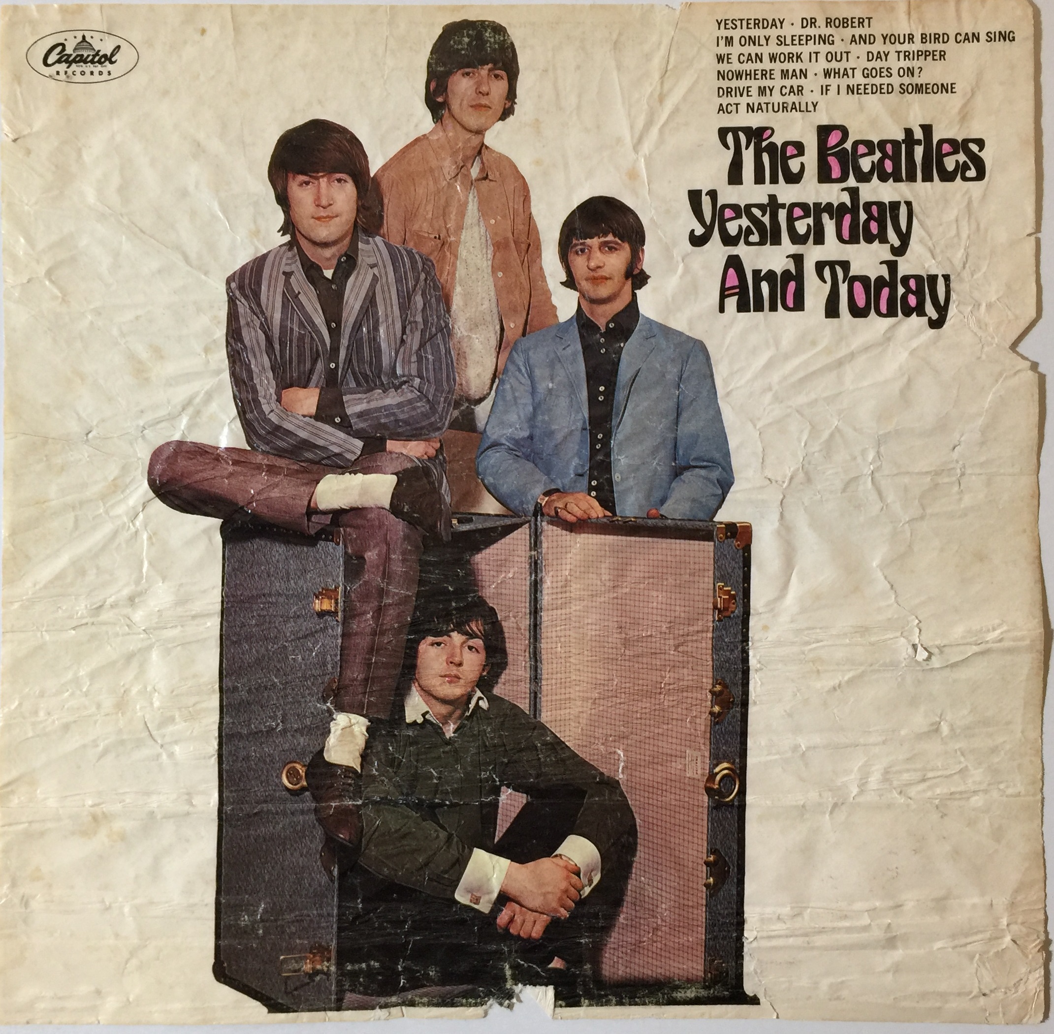 Lot 50 - THE BEATLES - YESTERDAY AND TODAY 'BUTCHER