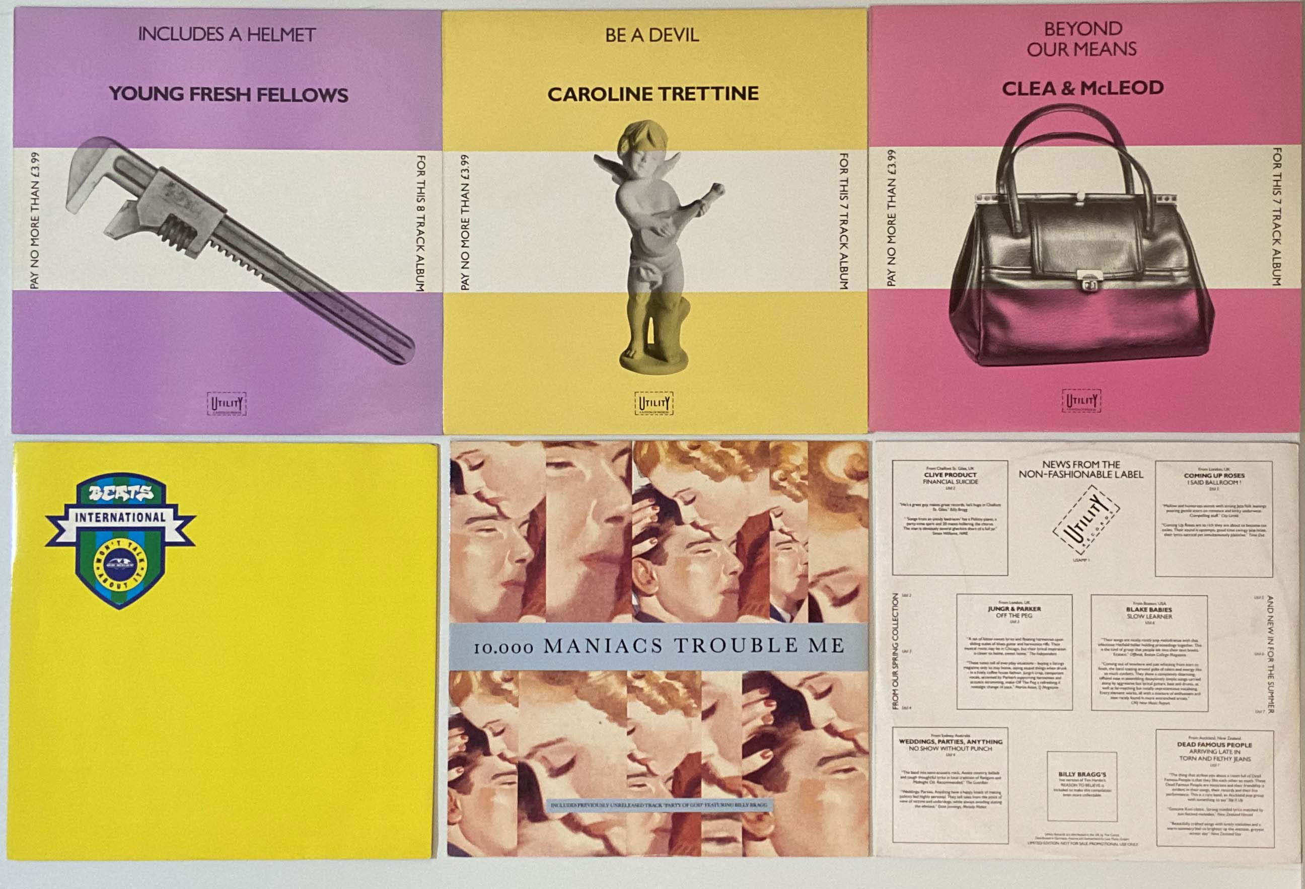 Lot 669 - UTILITY RECORDS & RELATED ARTISTS - LP/12"