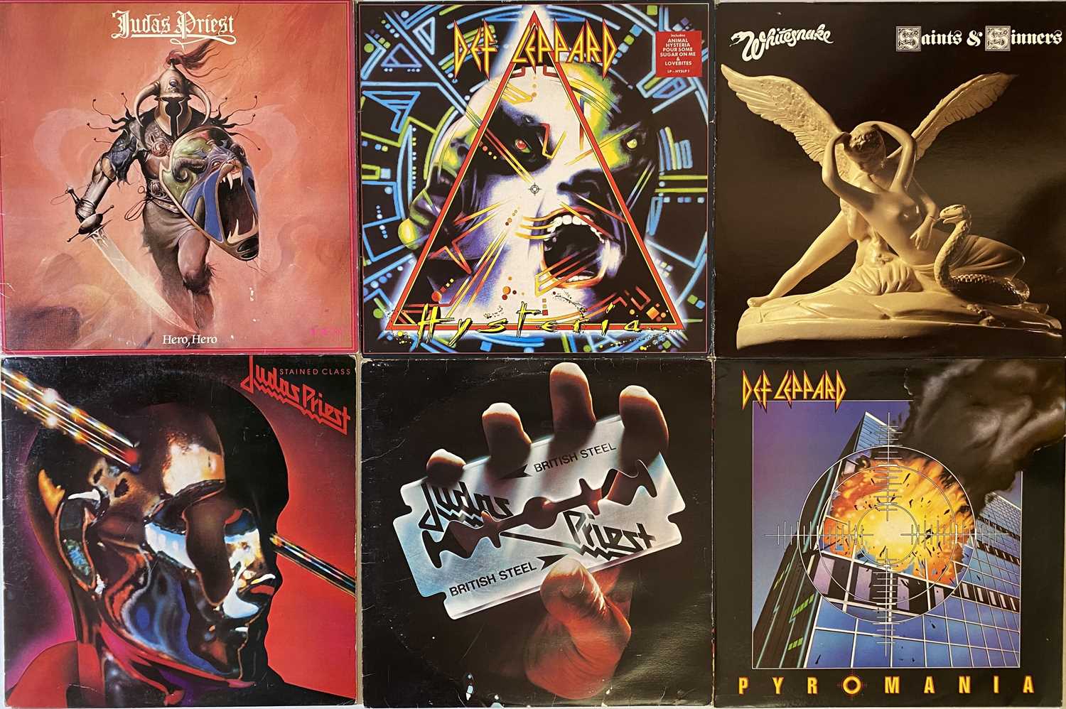 Lot 777 - HEAVY ROCK/ METAL - LPs