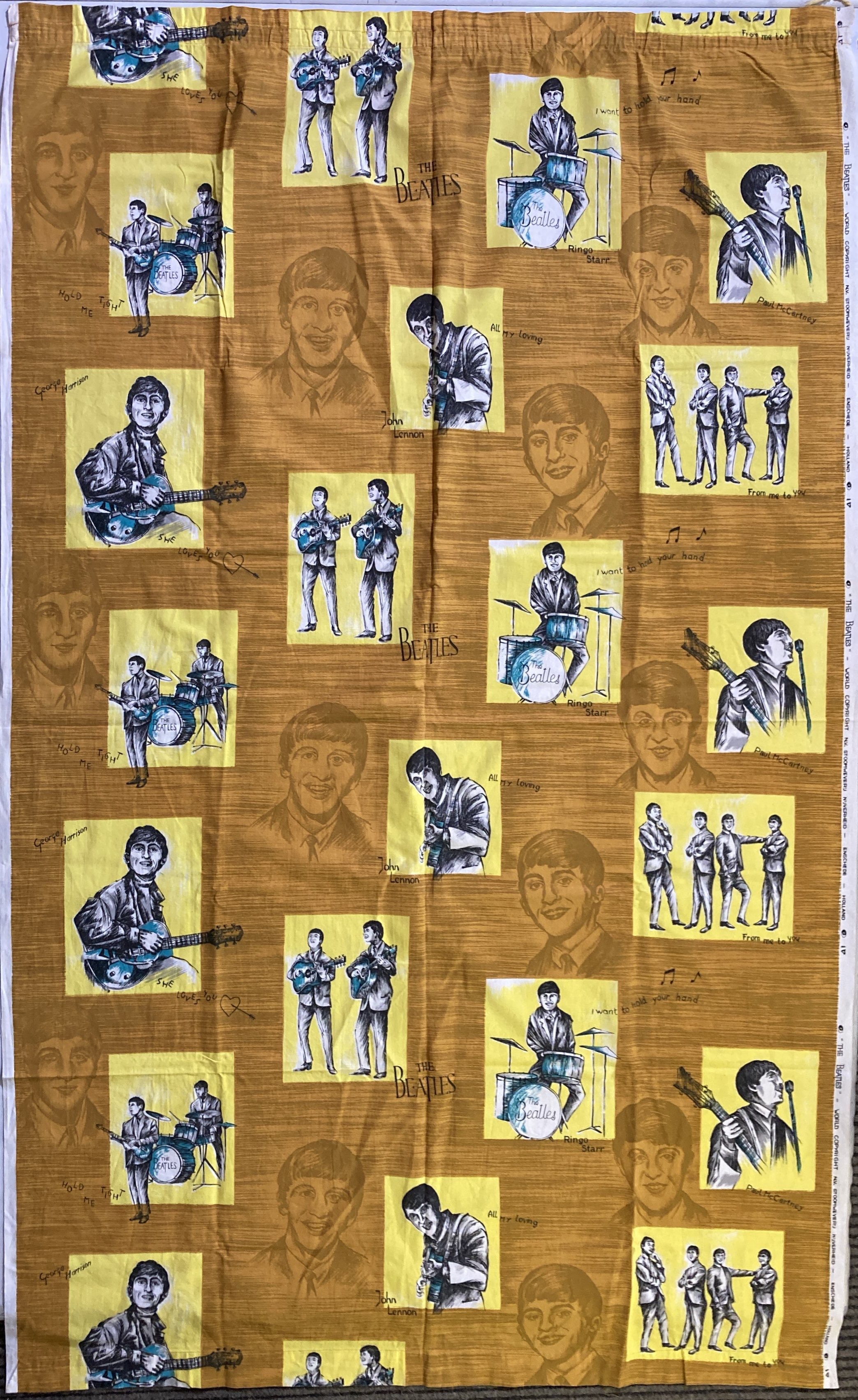 Lot 151 - THE BEATLES - TWO PIECES OF ORIGINAL DUTCH