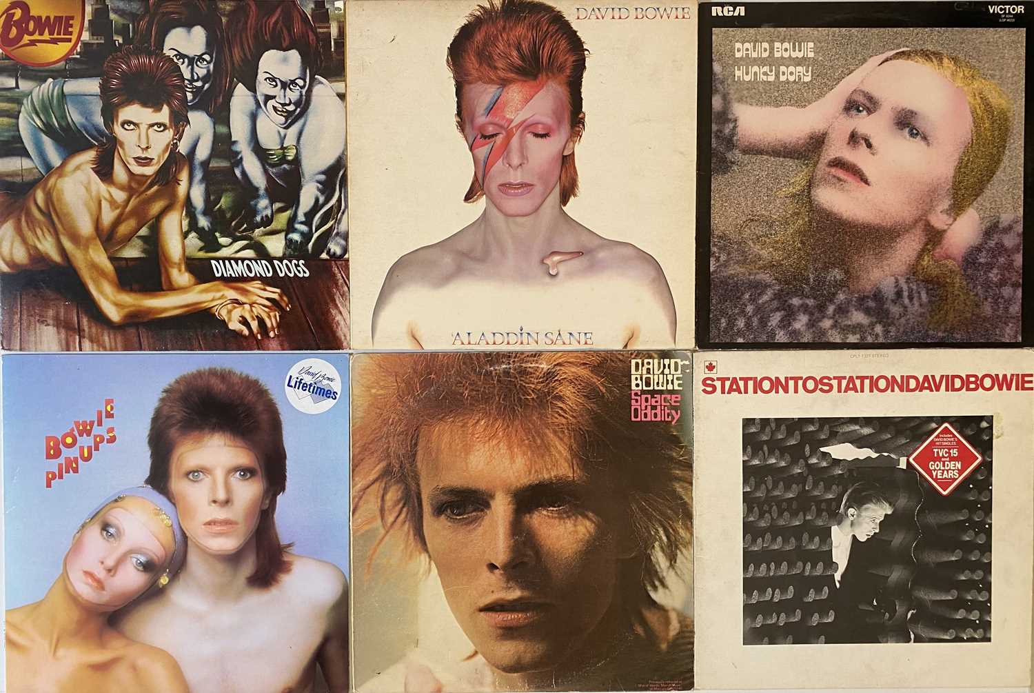 Lot 781 - DAVID BOWIE - STUDIO LPs/ 12"