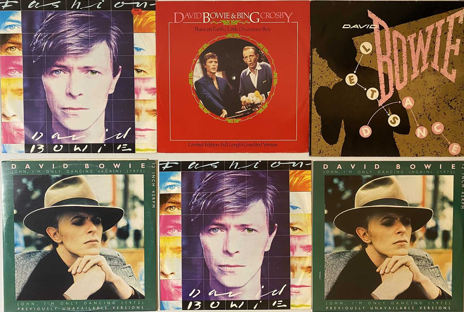 Lot 782 - TIN MACHINE/ DAVID BOWIE - LPs/ 12"