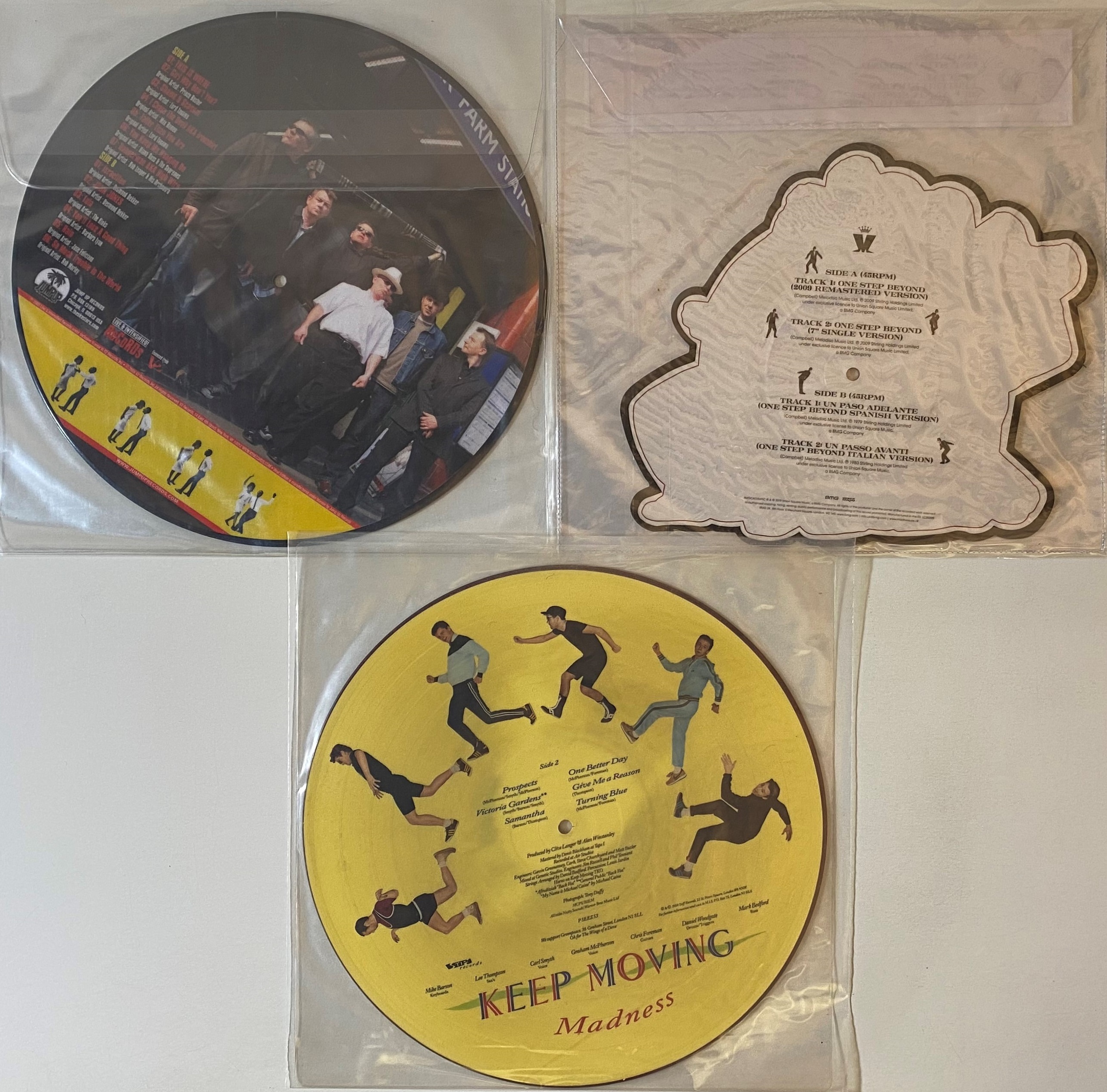 Lot 870 - MADNESS - LIMITED EDITION PICTURE/SHAPED