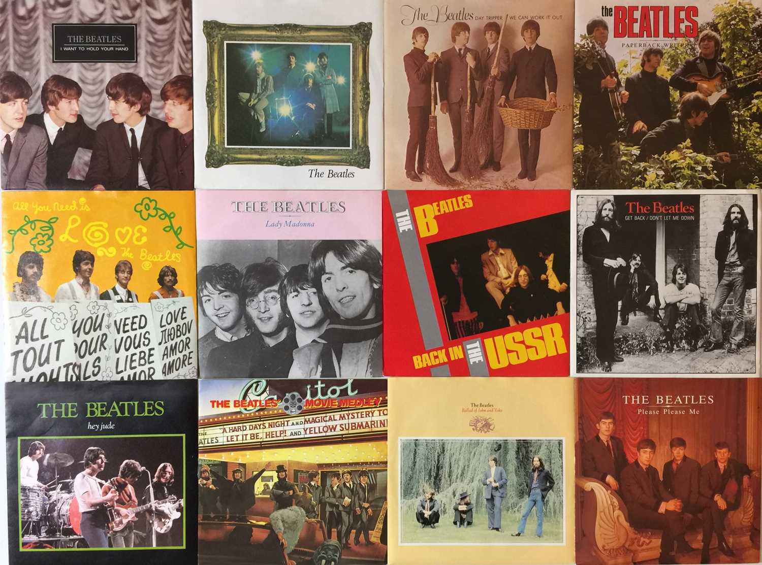 Lot 79 - THE BEATLES - THE BEATLES SINGLES COLLECTION
