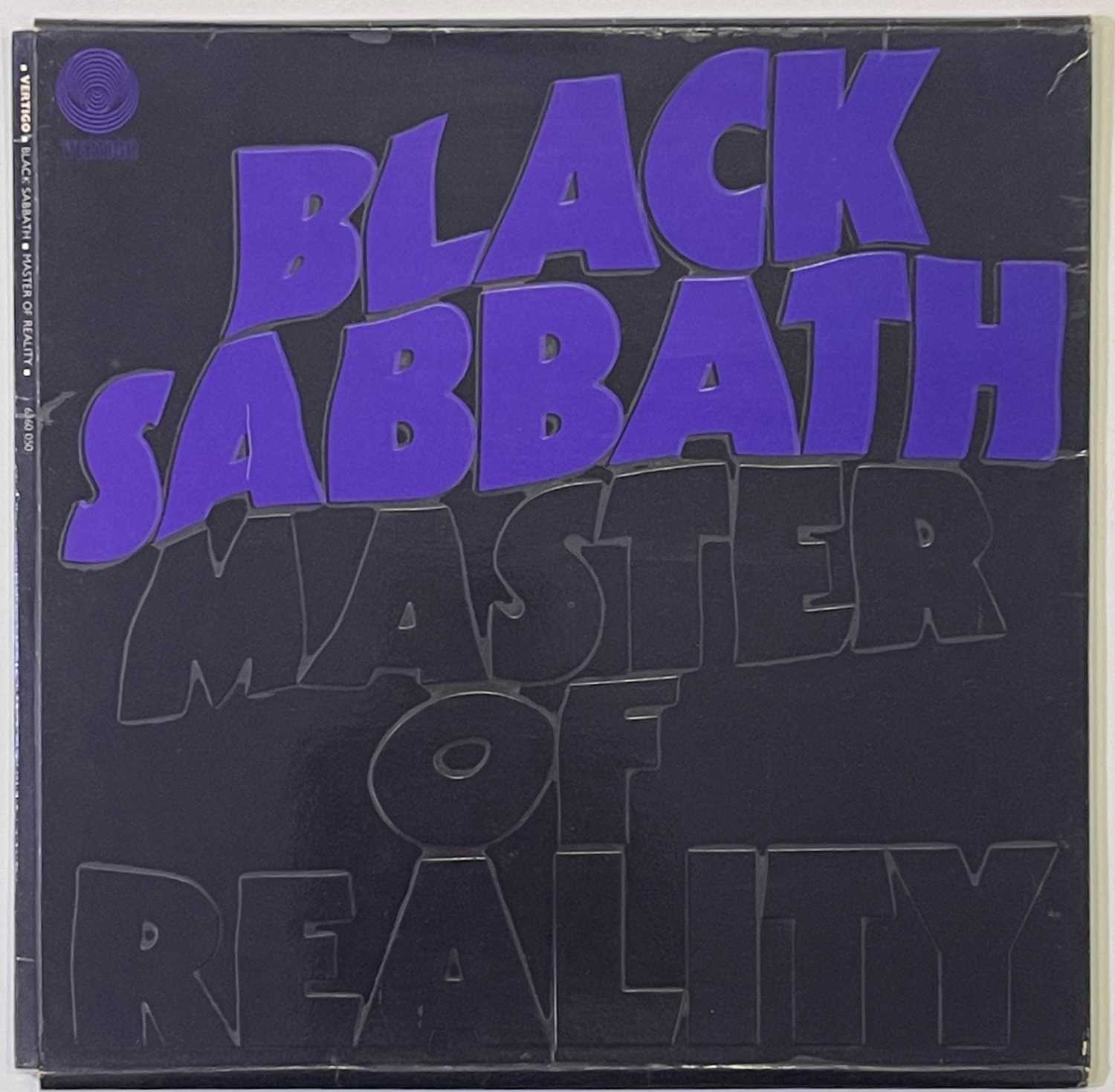 Lot 24 - BLACK SABBATH - MASTER OF REALITY LP
