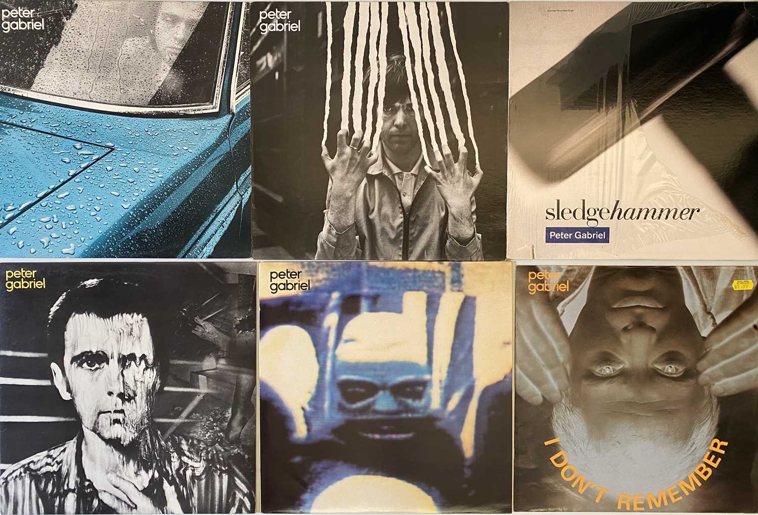 Lot 856 - GENESIS/ PETER GABRIEL/ PHIL COLLINS - LPs/