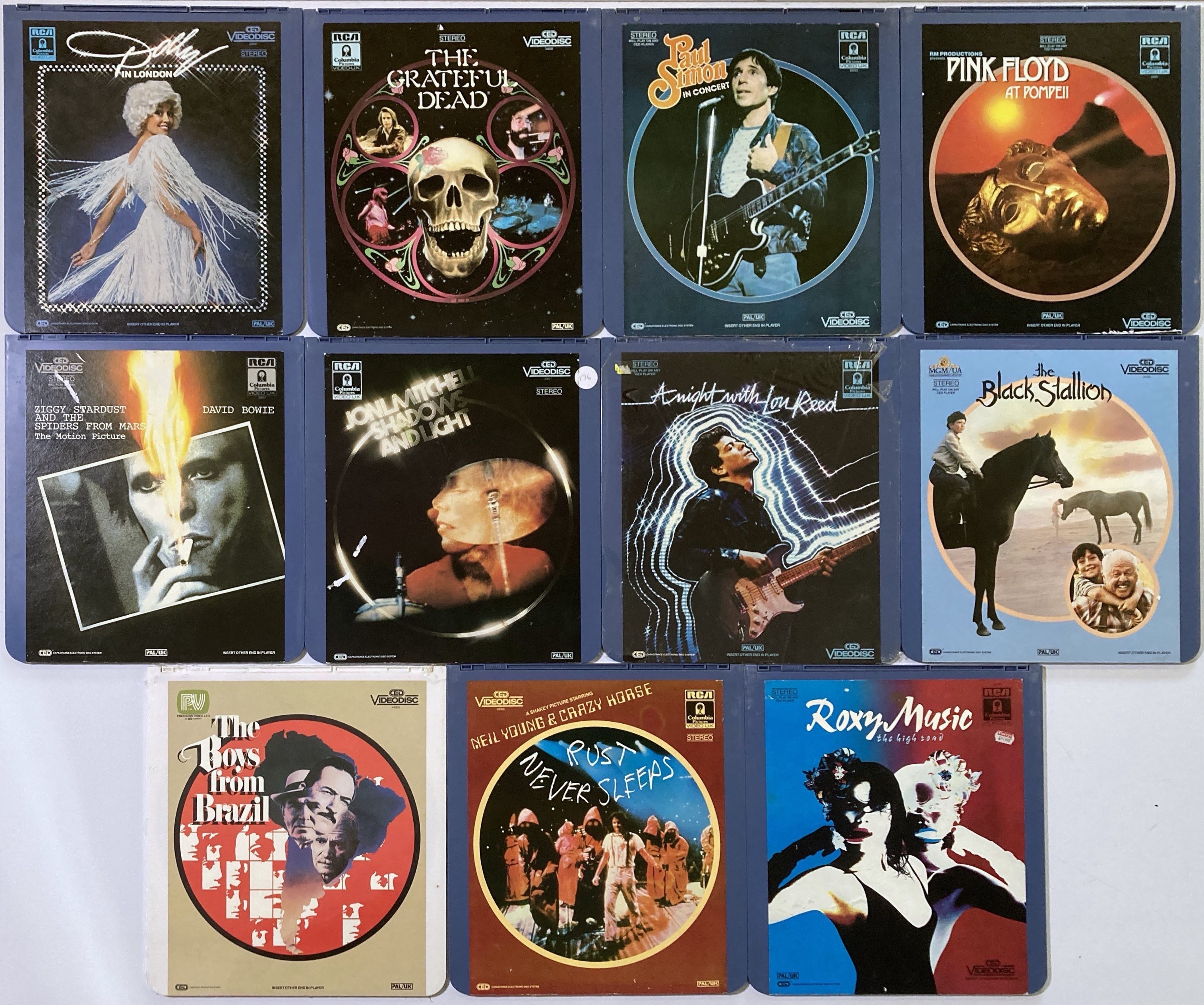 Lot 93 - MUSIC VIDEODISCS / PROGRAMMES - MUSIC AND