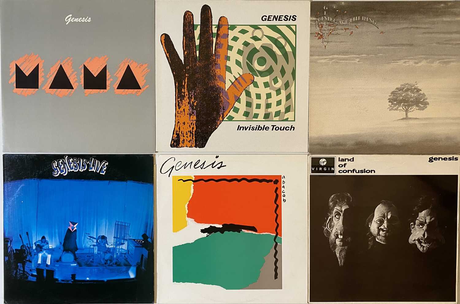 Lot 857 - GENESIS - LP PACK