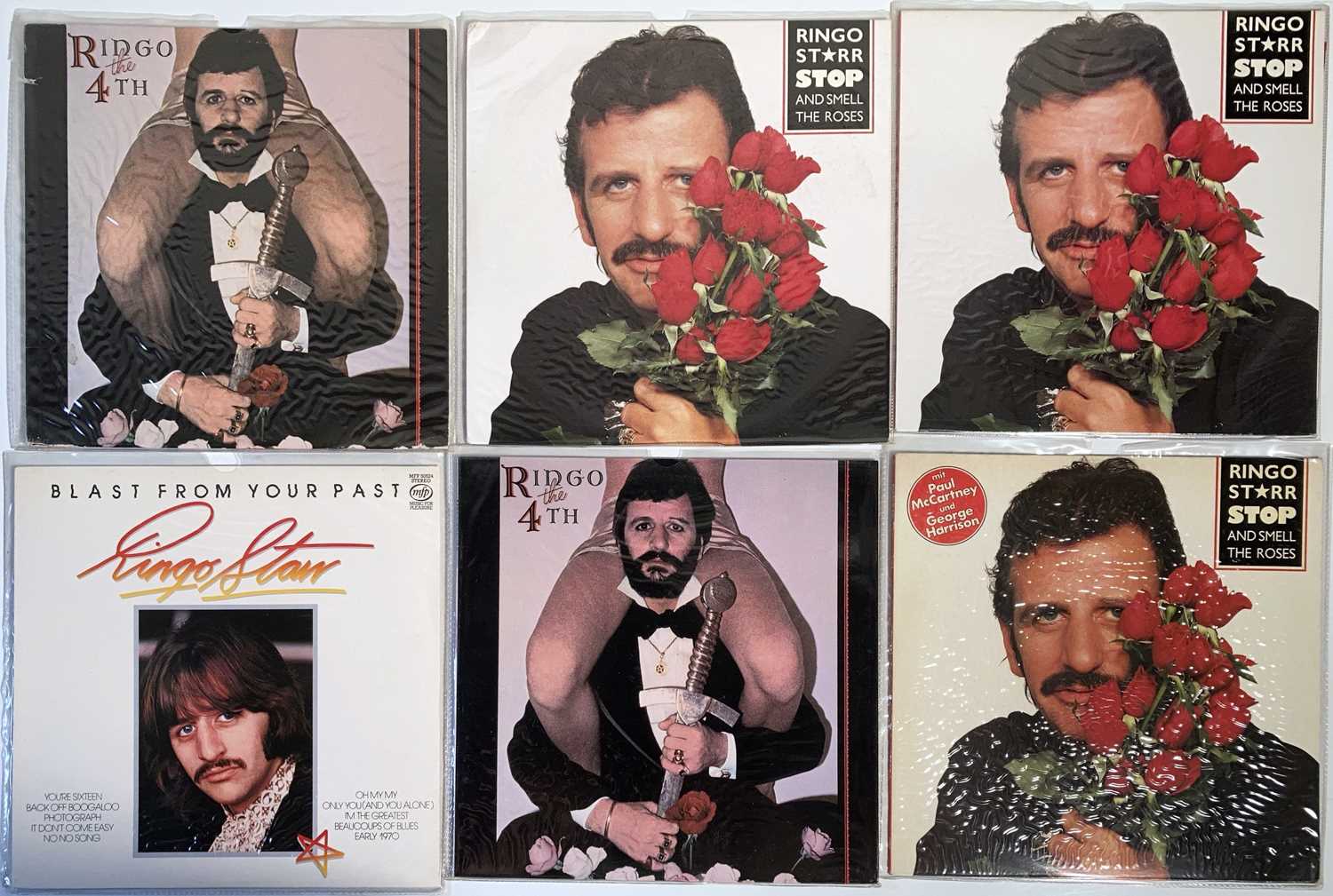 Lot 101 - RINGO STARR - LP COLLECTION