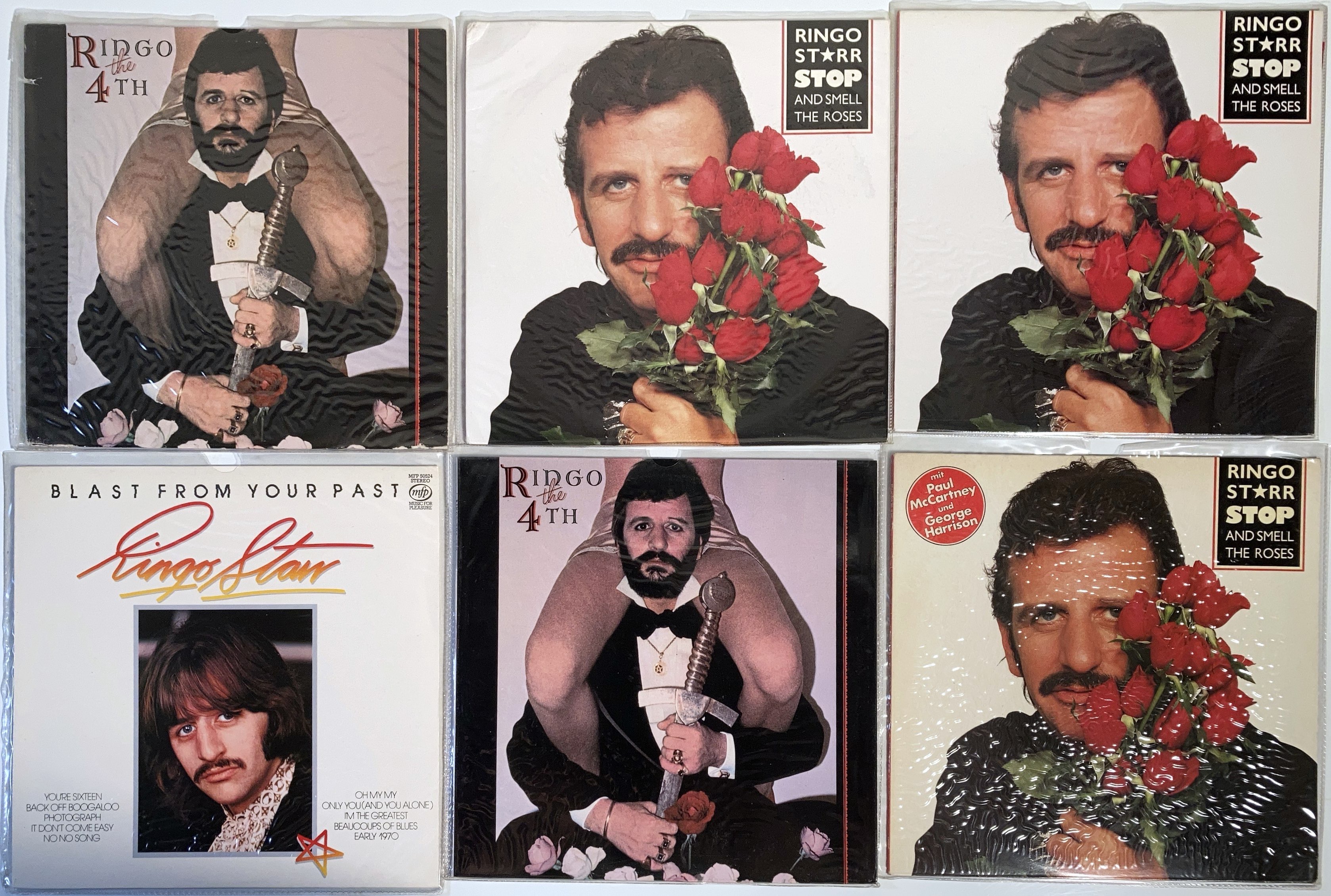 Lot 101 - RINGO STARR - LP COLLECTION