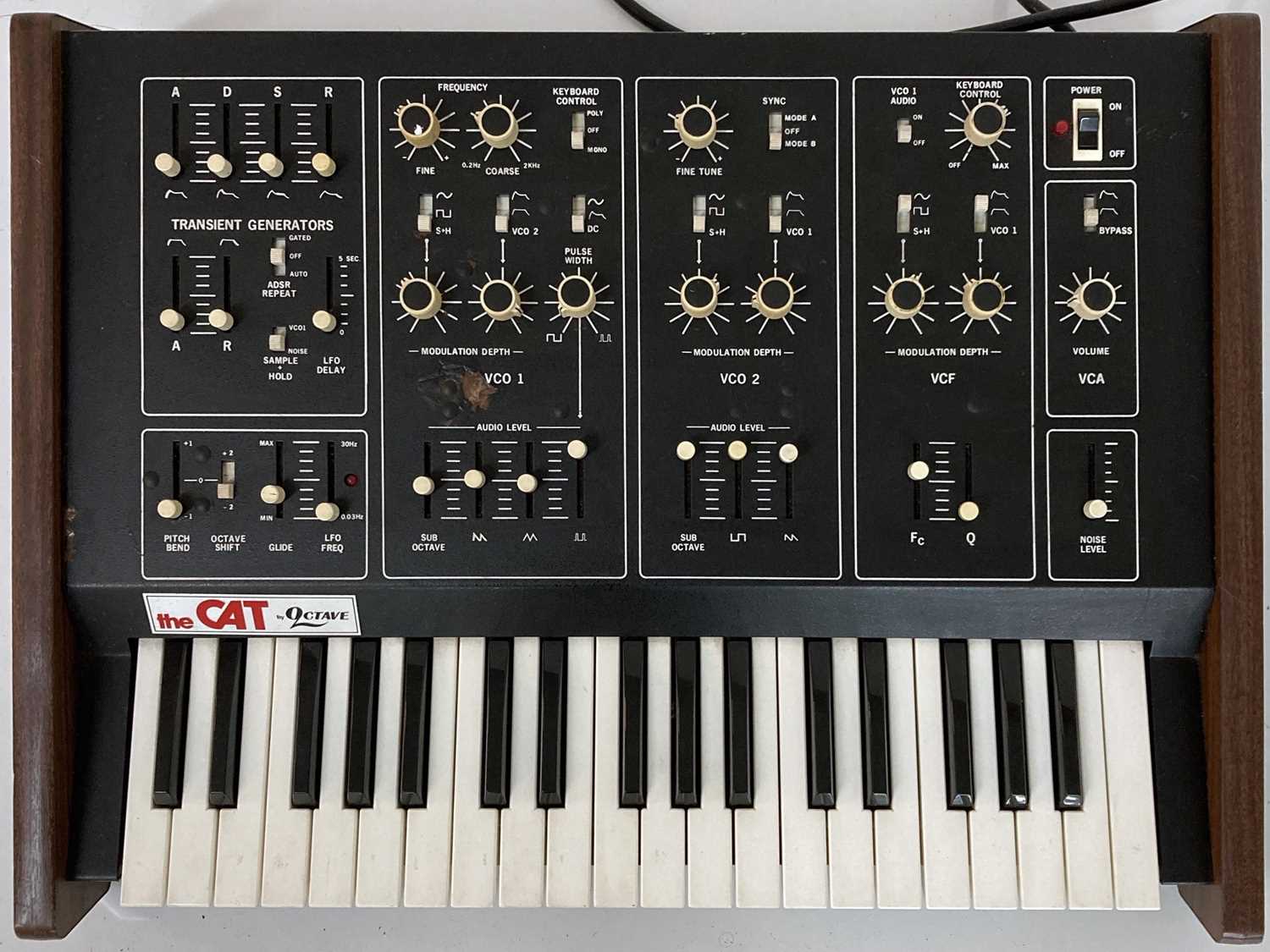 Lot 142 - THE CAT BY OCTAVE SYNTHESIZER.