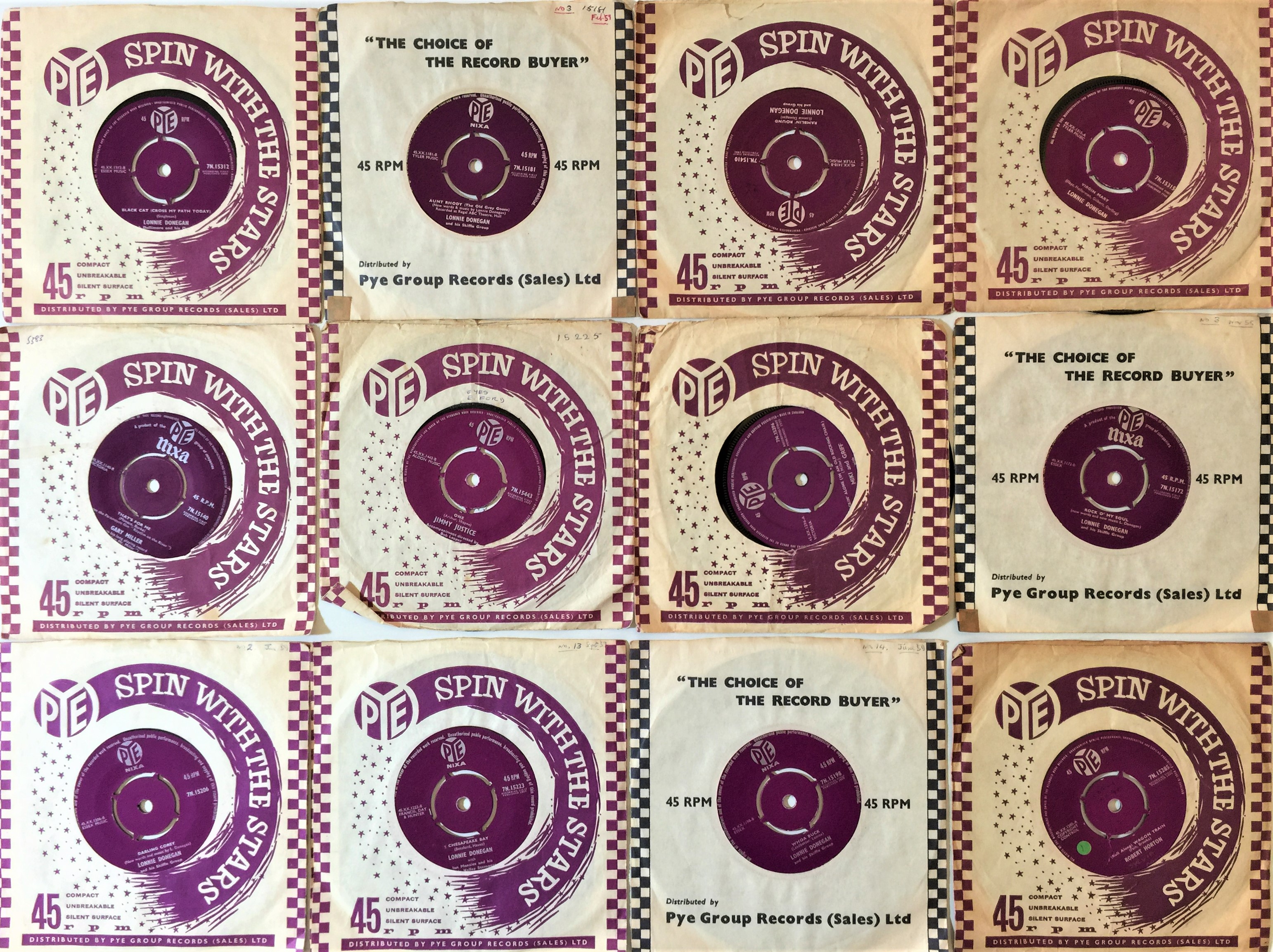 Lot 1033 - PYE/ NIXA/ JAZZ - 7" COLLECTION