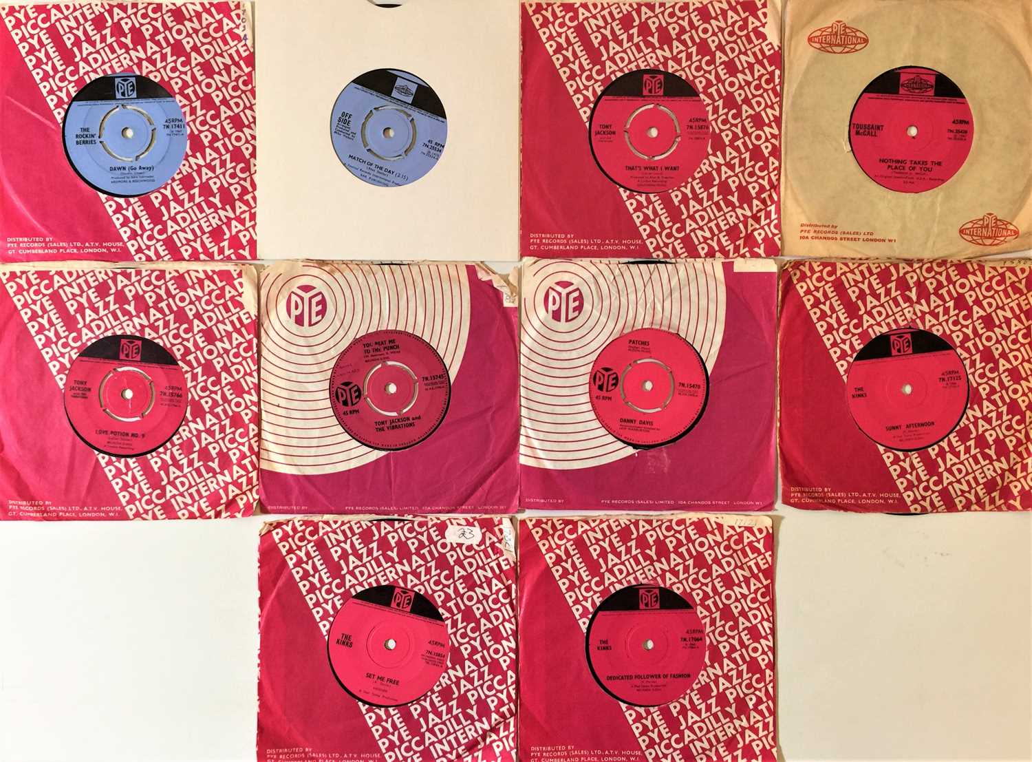 Lot 1034 60s ROCK POP BEAT 7 RARITIES Lot 1034 60s ROCK POP BEAT 7 RARITIES