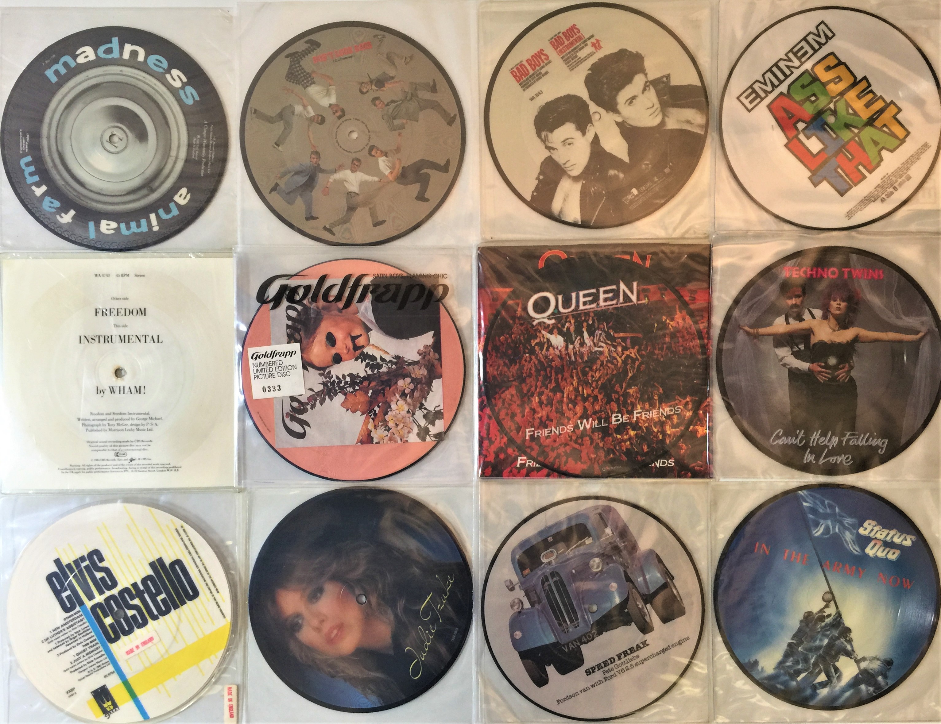 Lot 1056 - CLASSIC ROCK/ POP - LP/ 12"/ 7" PICTURE