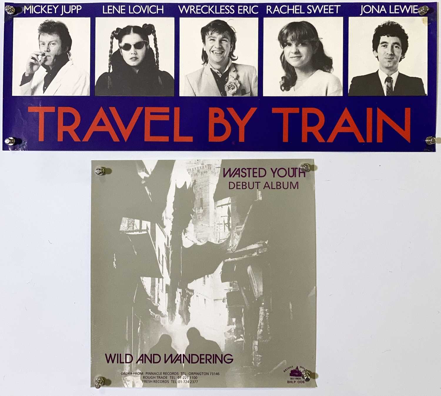 Lot 256 - PUNK / STIFF RECORDS - ORIGINAL POSTERS.