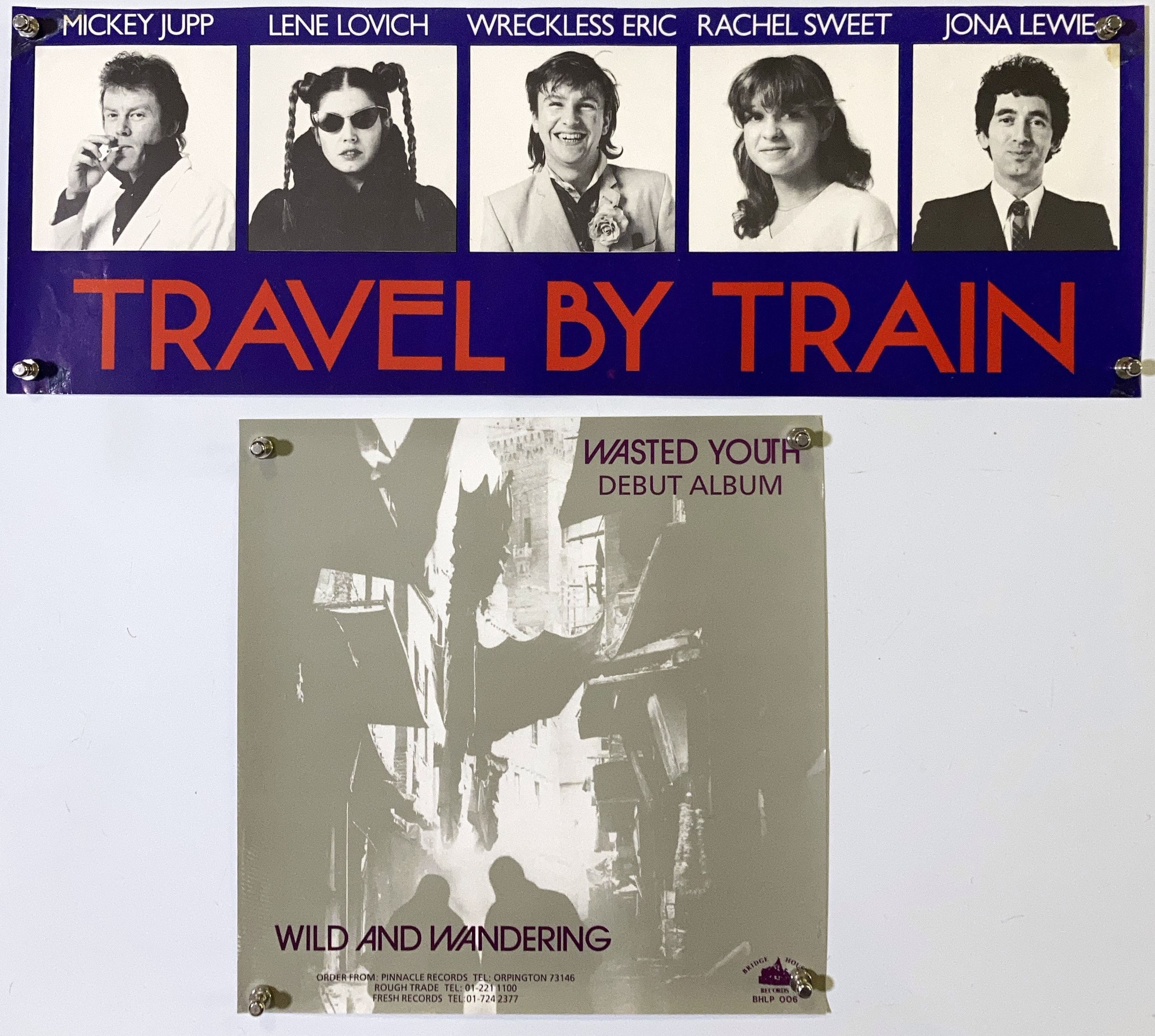 Lot 256 - PUNK / STIFF RECORDS - ORIGINAL POSTERS.