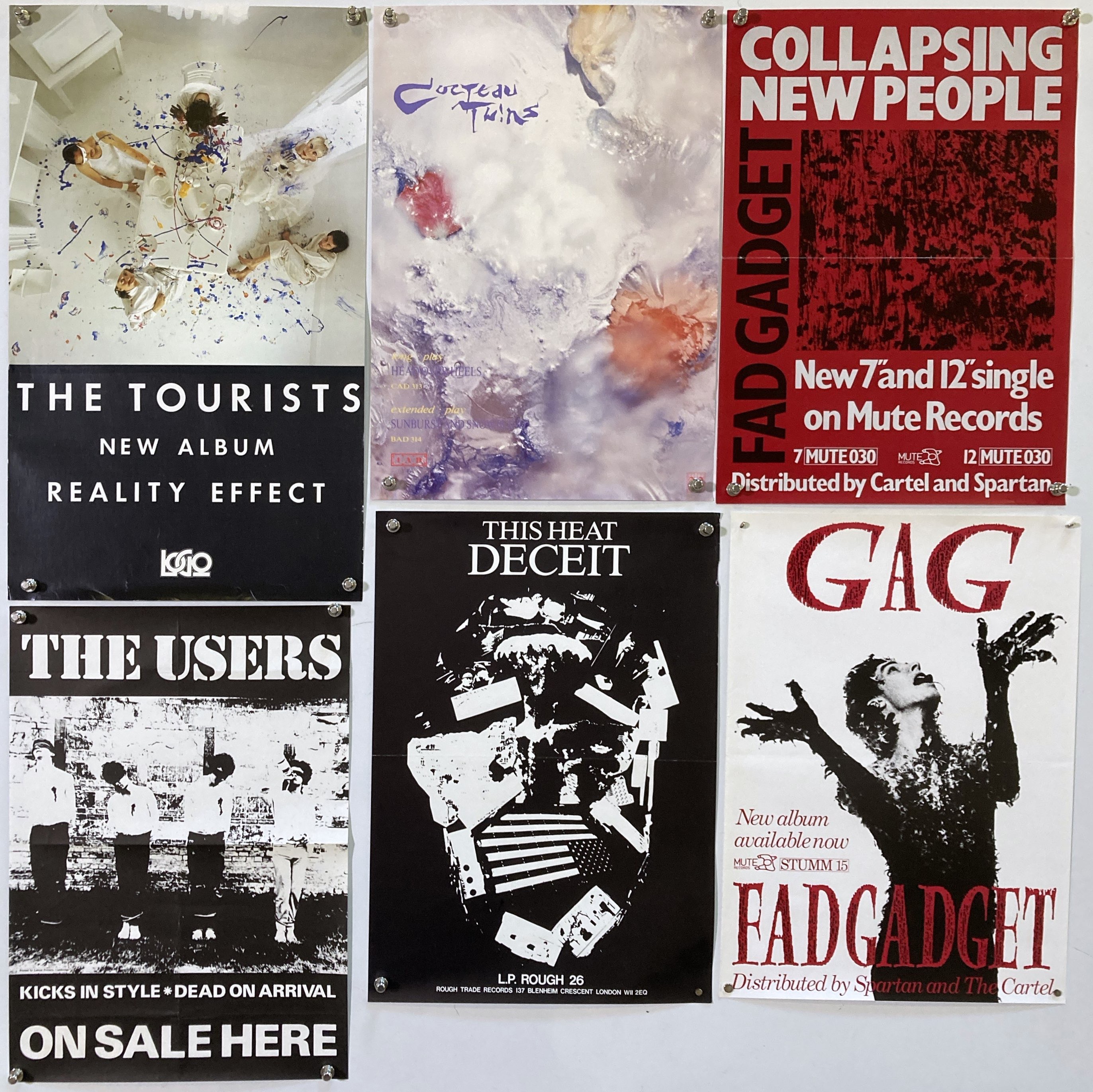 Lot 259 - 1980S NEW WAVE POSTERS.