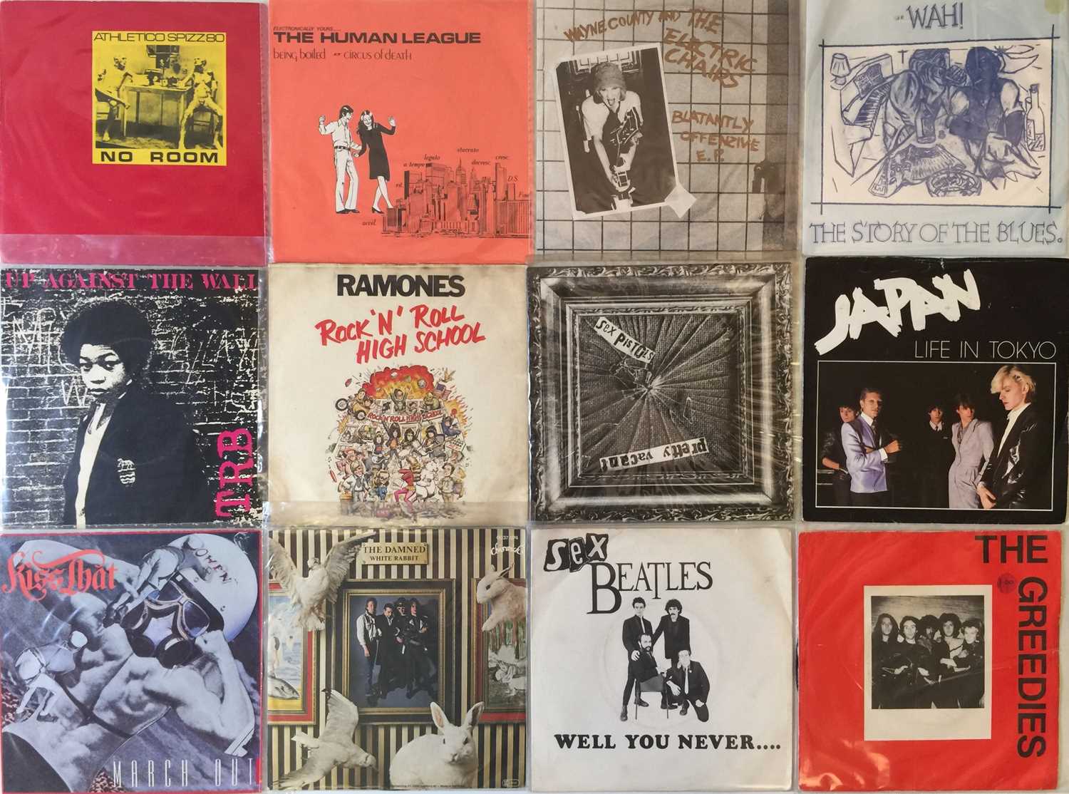 Lot 1139 - CLASSIC PUNK - 7" COLLECTION
