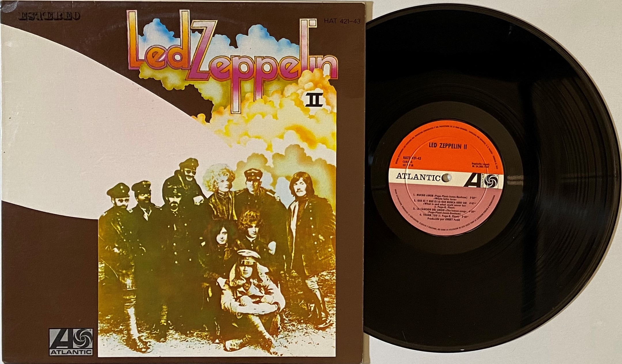 Lot 970 - LED ZEPPELIN - LP COLLECTION