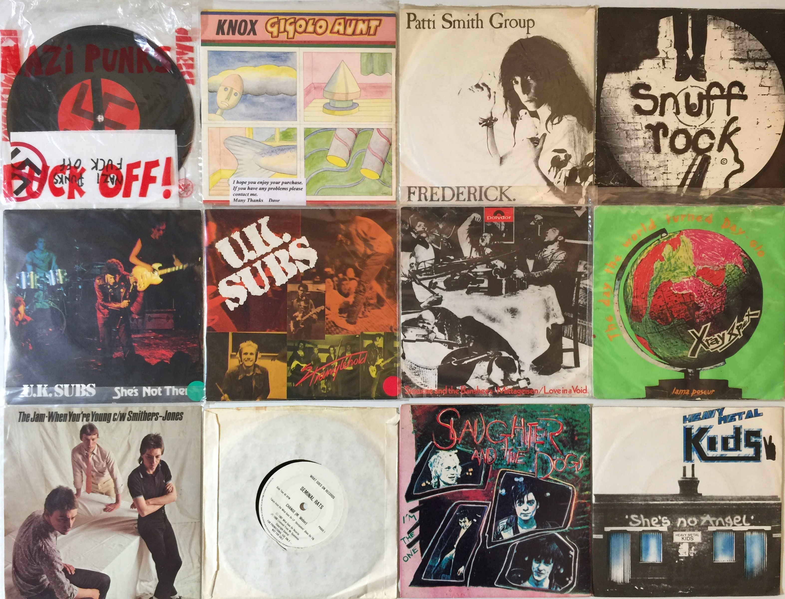 Lot 1140 - CLASSIC PUNK - 7" COLLECTION