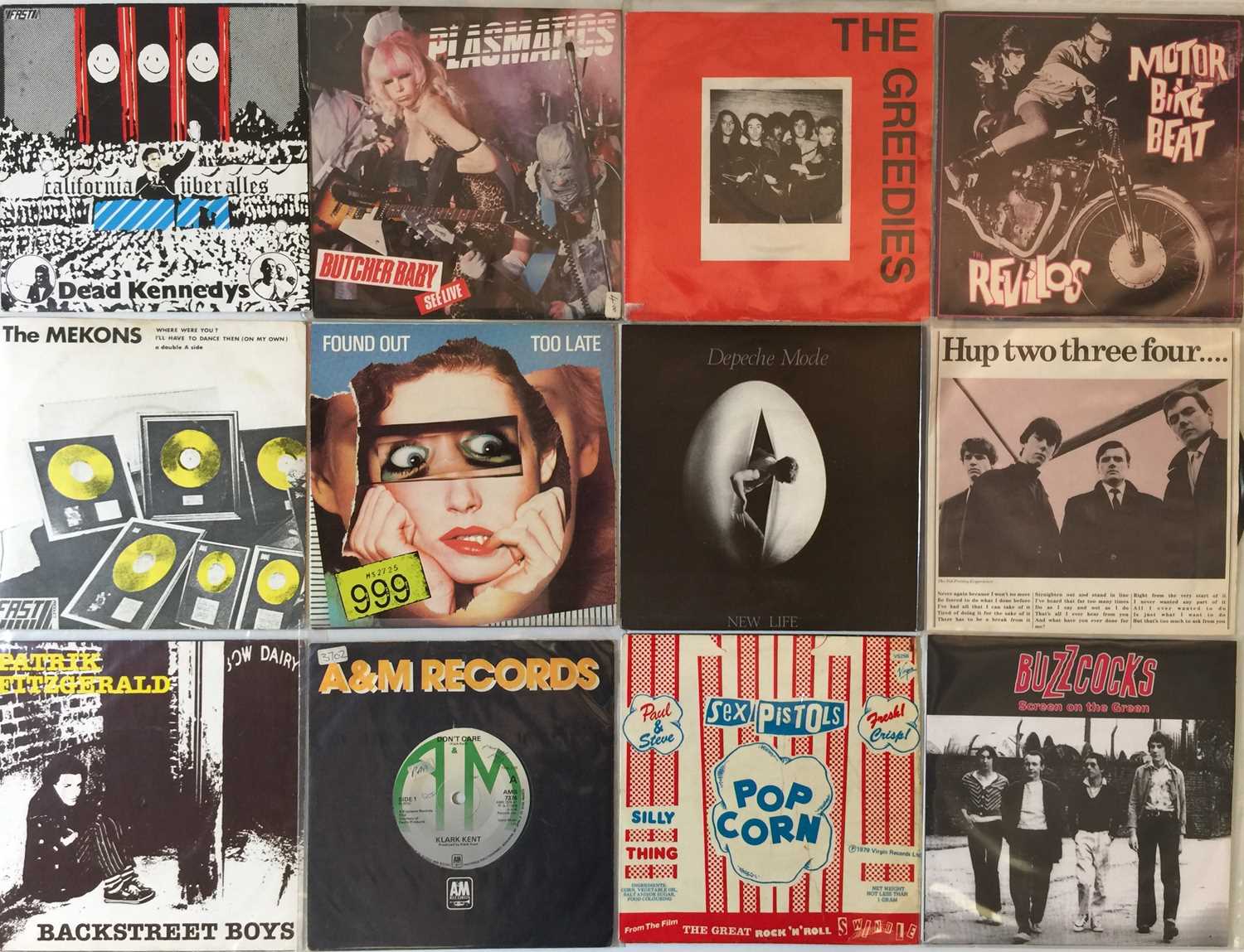 Lot 1141 - CLASSIC PUNK - 7" COLLECTION