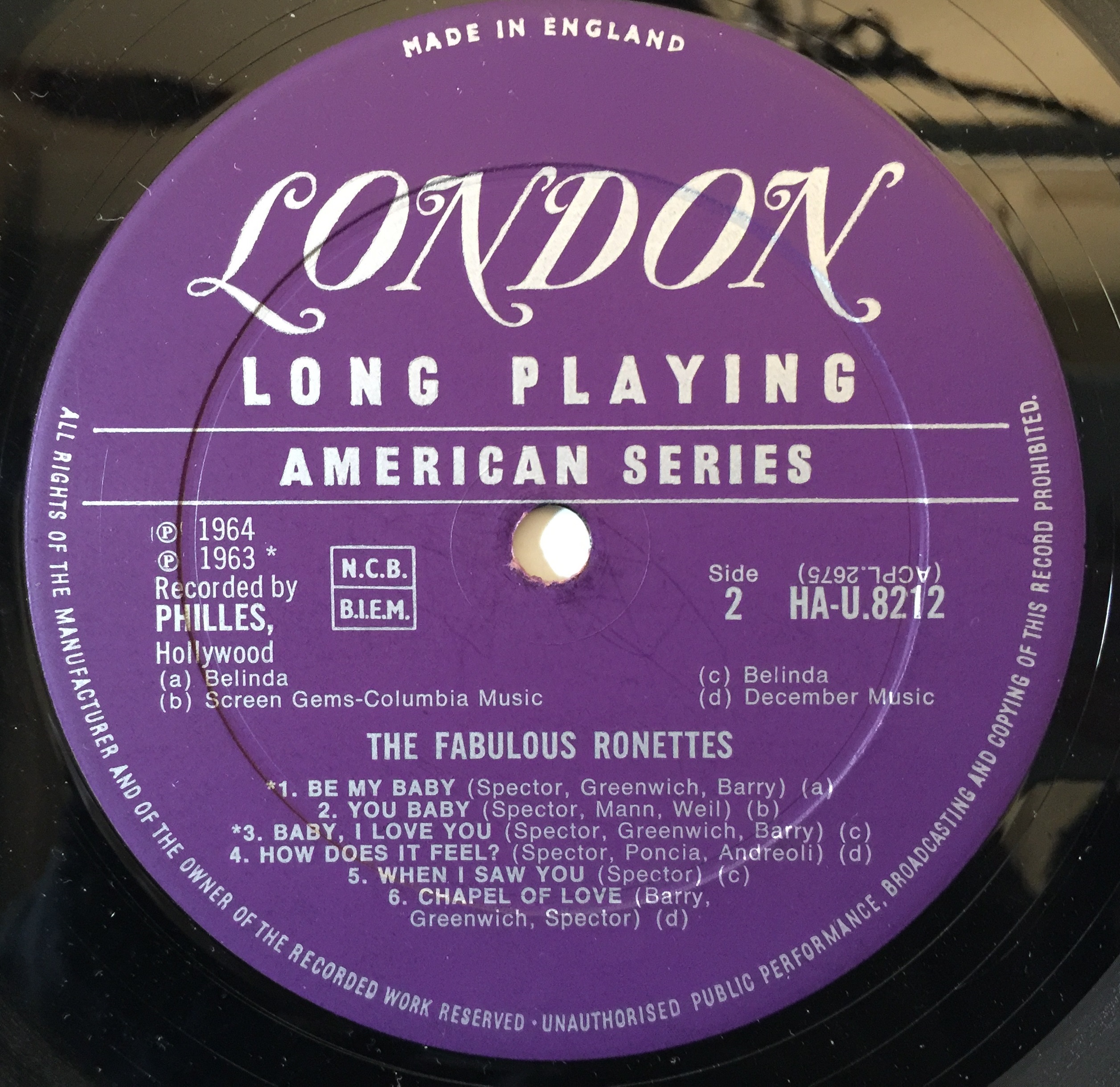 Lot 976 - THE RONETTES - PRESENTING THE FABULOUS