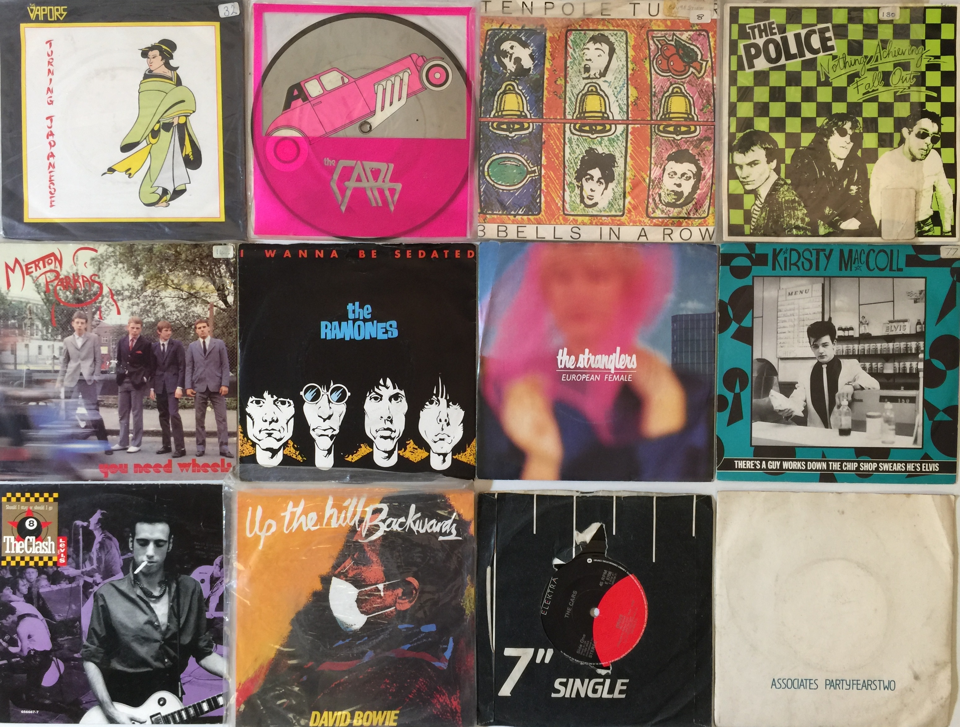 Lot 1152 - PUNK / WAVE / SOUL - 7" COLLECTION