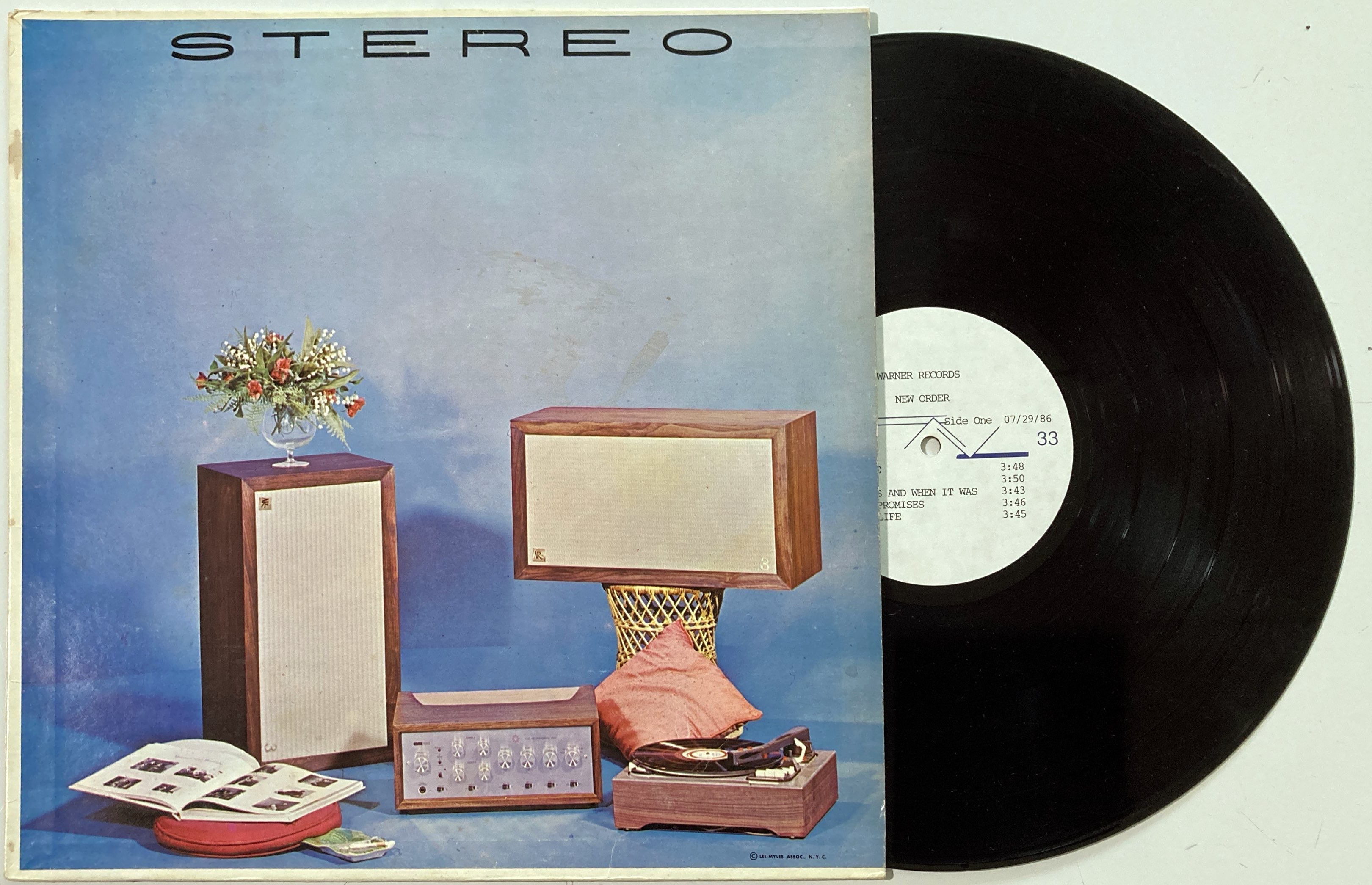 Lot 120 - NEW ORDER - BROTHERHOOD LP (ORIGINAL US