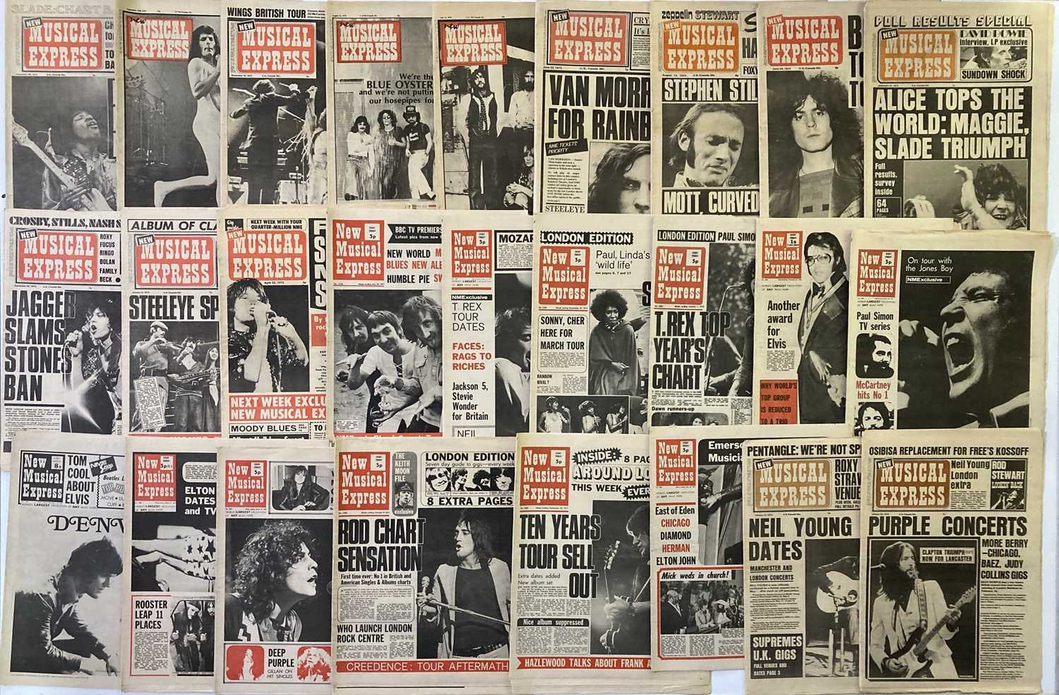 Lot 141 - NME MAGAZINE ARCHIVE - 1969 - 1976.