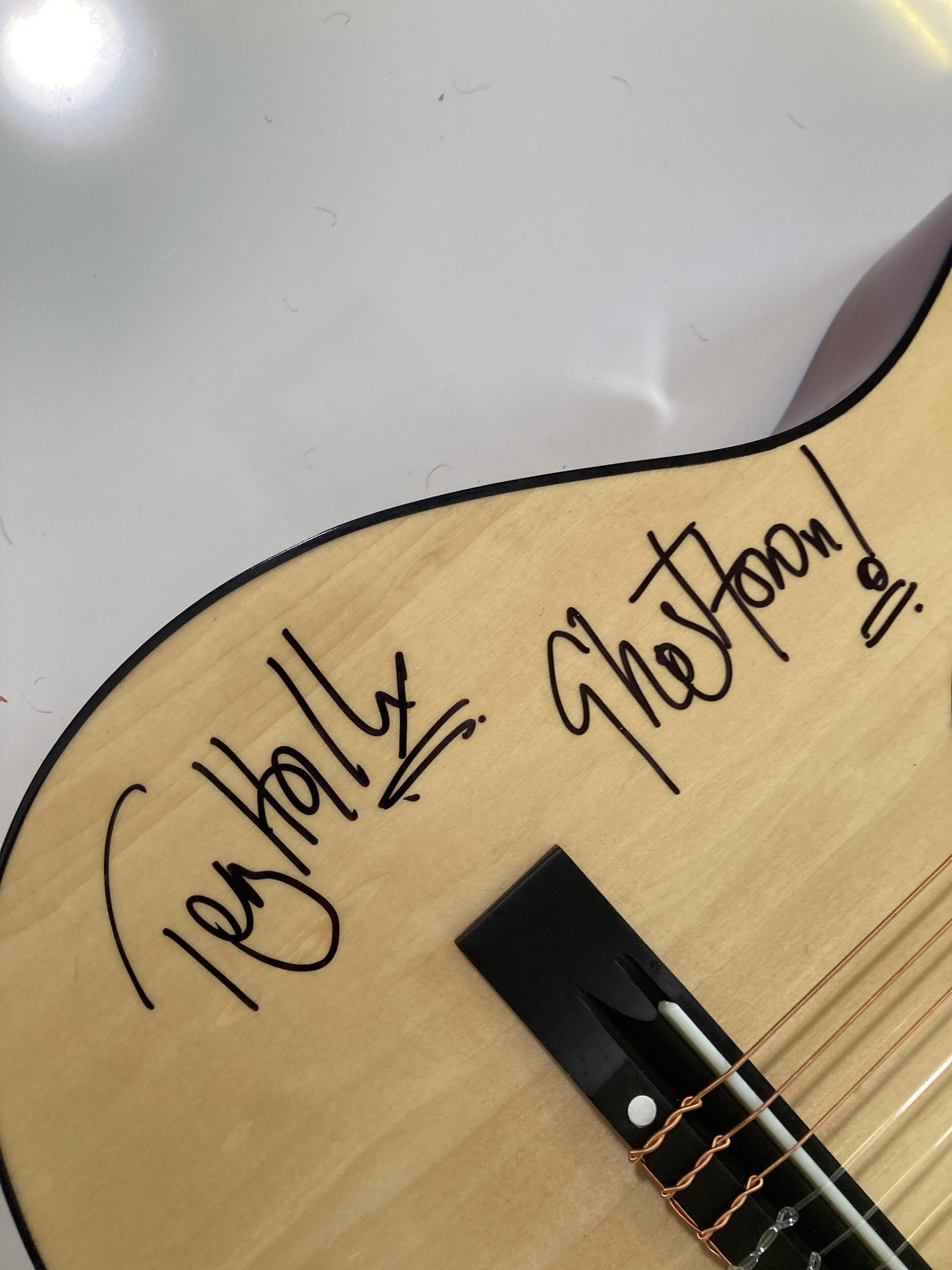 Lot 348 - THE SPECIALS - AN ACOUSTIC GUITAR SIGNED BY