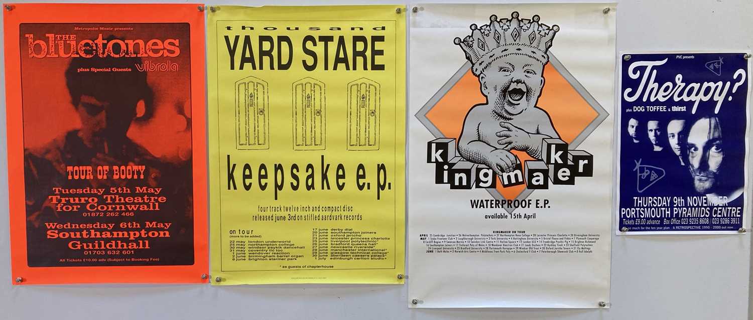 Lot 291 - 1990S CONCERT POSTERS - COLDPLAY / LEVELLERS