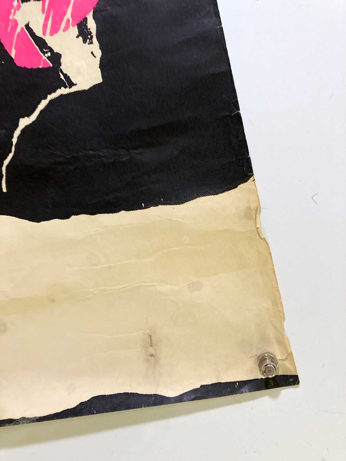 Lot 349 - THE CLASH - WHITE RIOT ORIGINAL TOUR POSTER