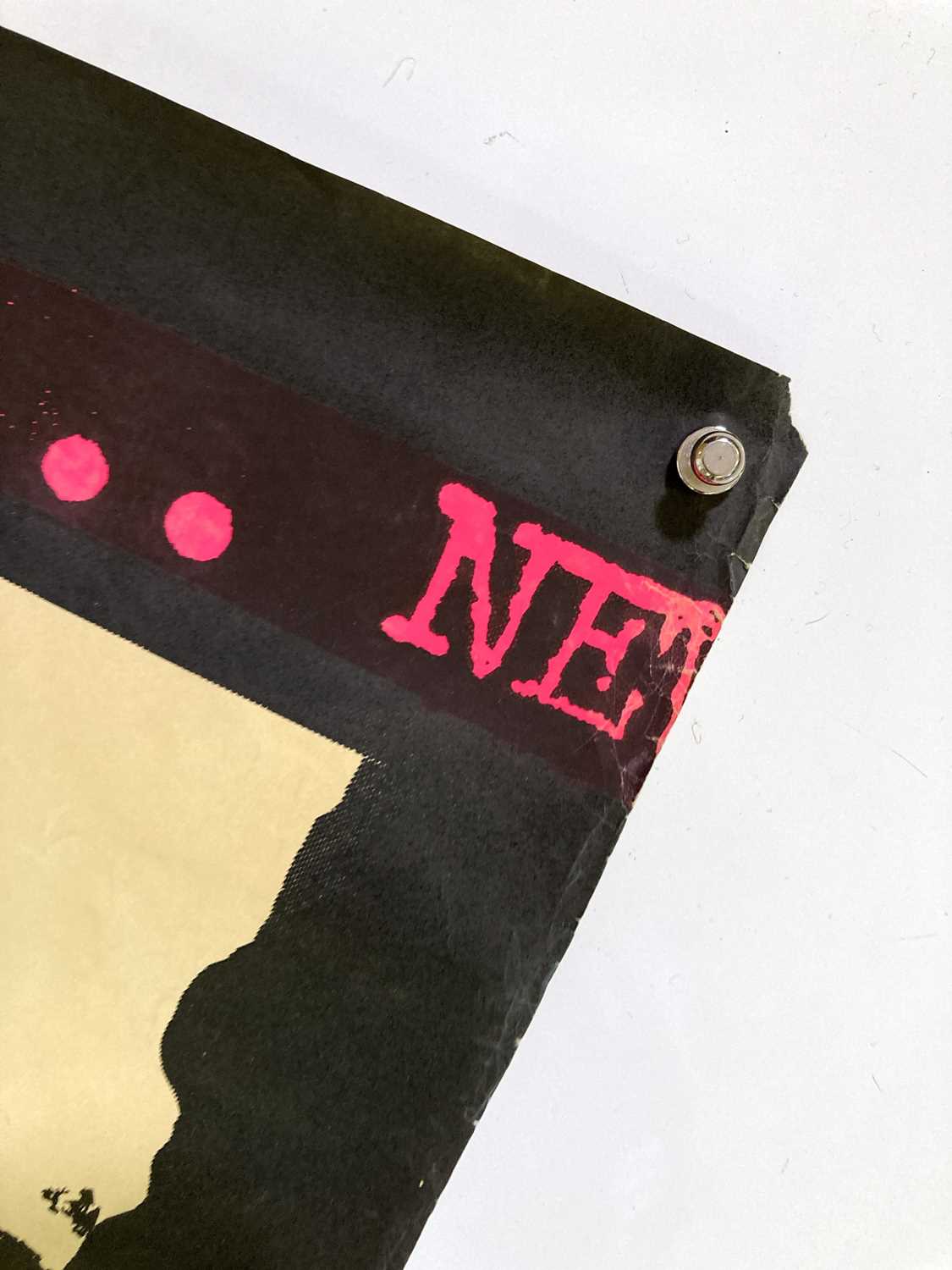 Lot 349 - THE CLASH - WHITE RIOT ORIGINAL TOUR POSTER