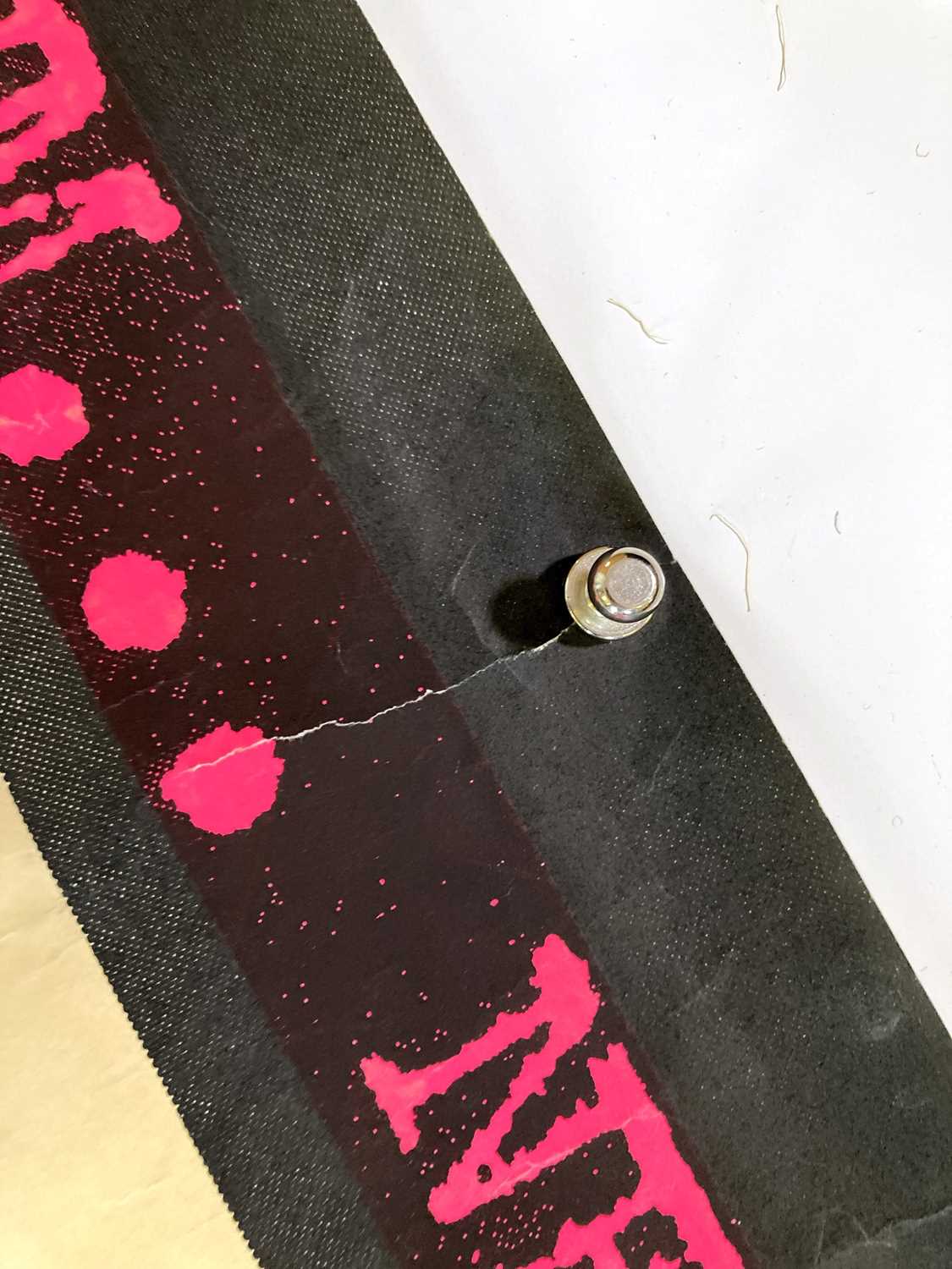 Lot 349 - THE CLASH - WHITE RIOT ORIGINAL TOUR POSTER