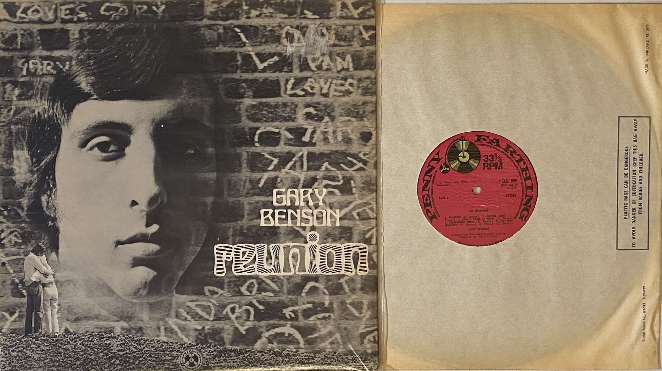 Lot 819 - CLASSIC ROCK & POP - LPs (WITH GARY BENSON