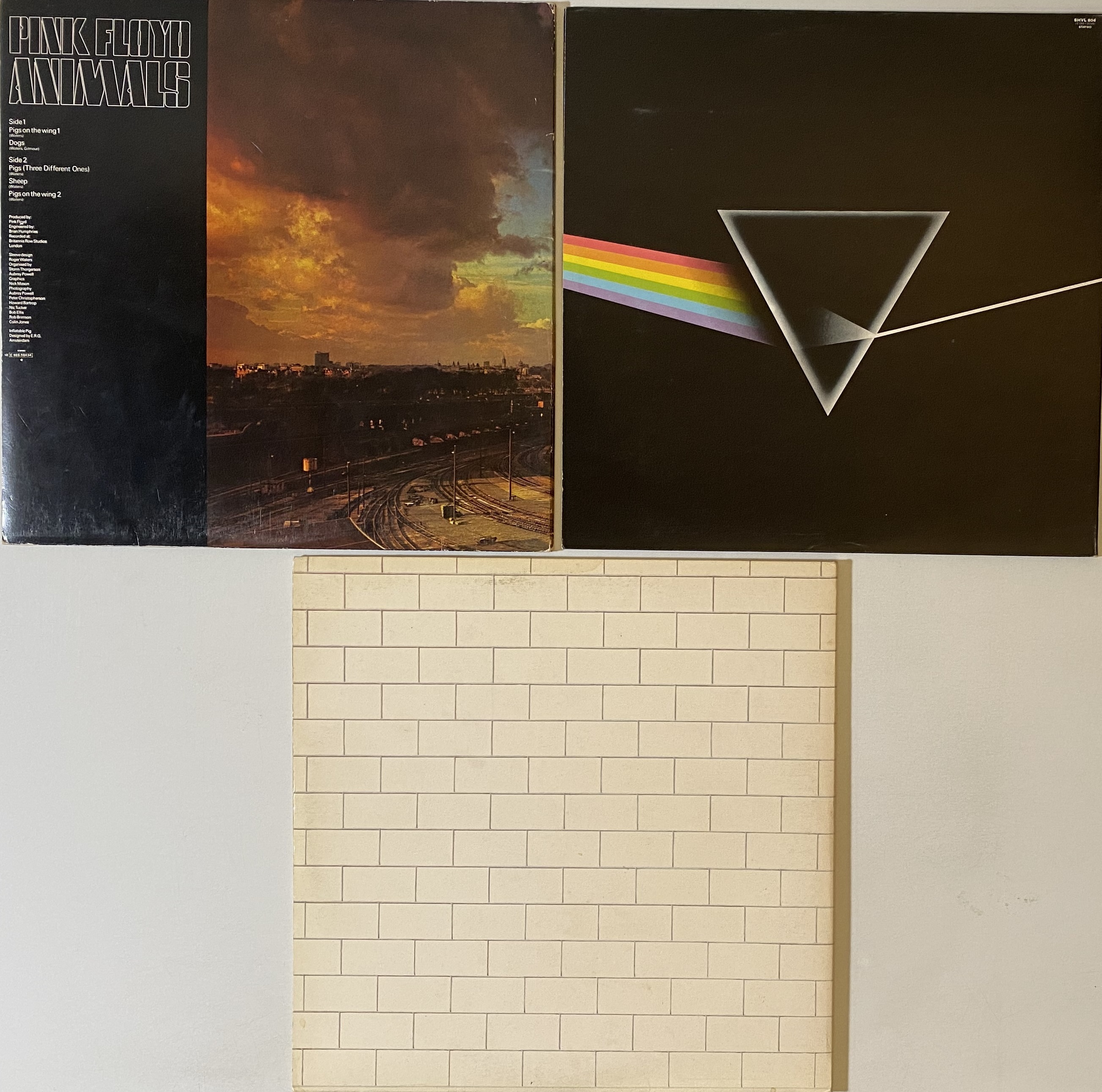 Lot 1273 - PINK FLOYD - STUDIO LPs