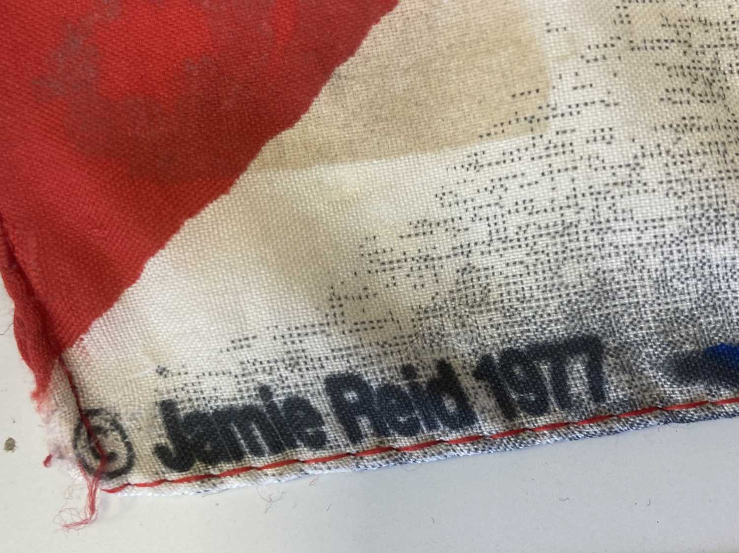 Lot 381 Original Sex Pistols God Save The Queen Flag 0022